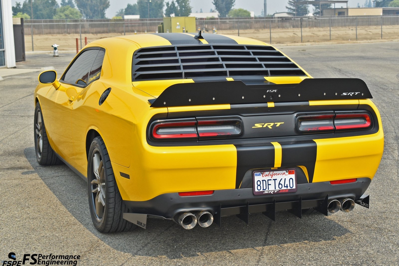 Dodge Challenger (2015-2021) Rear Diffuser | FSPE Inc.