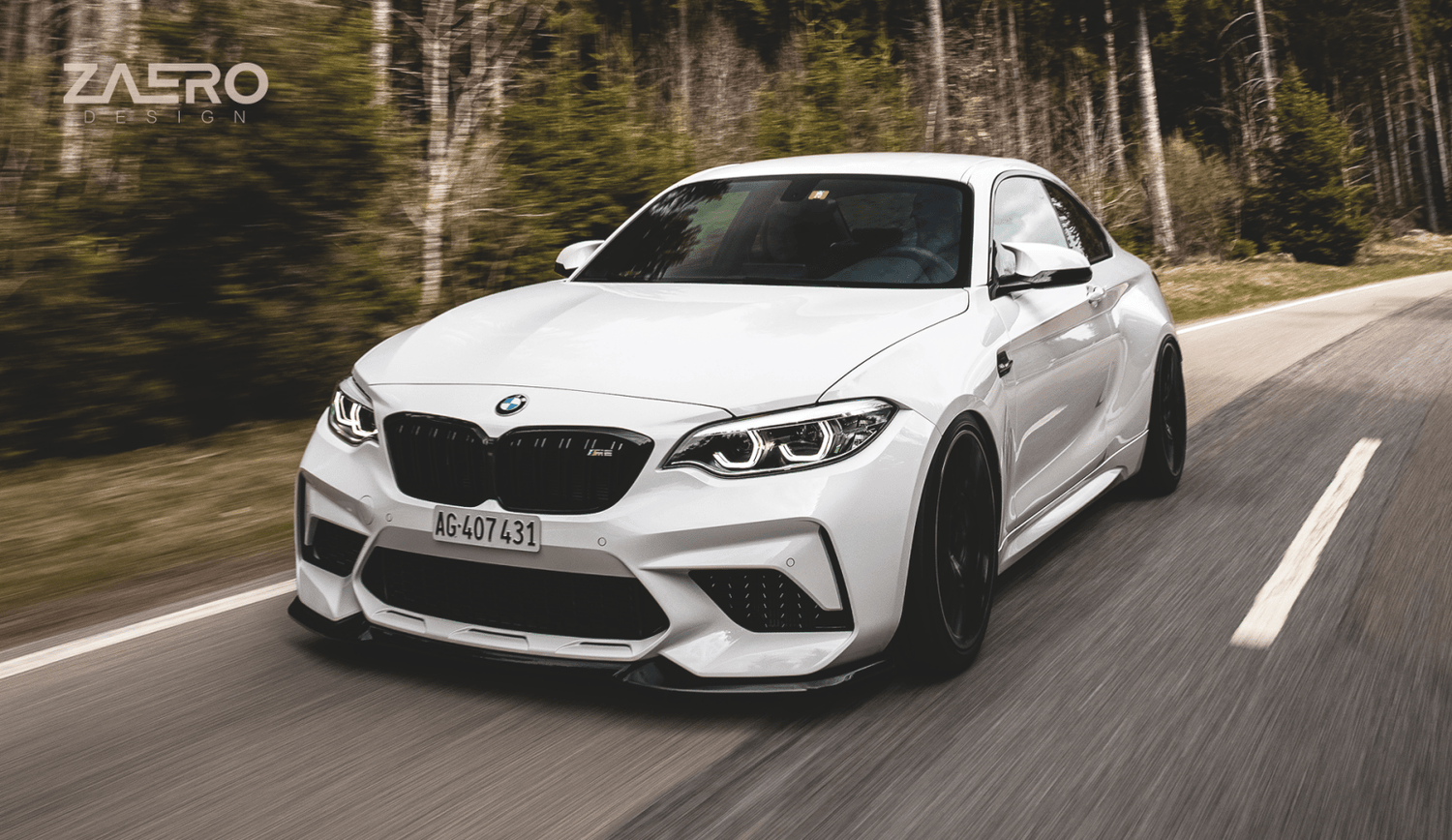 BMW M2 Competition (F87) (2018-2022) EVO-S Front Splitter (Lip) – FSPE