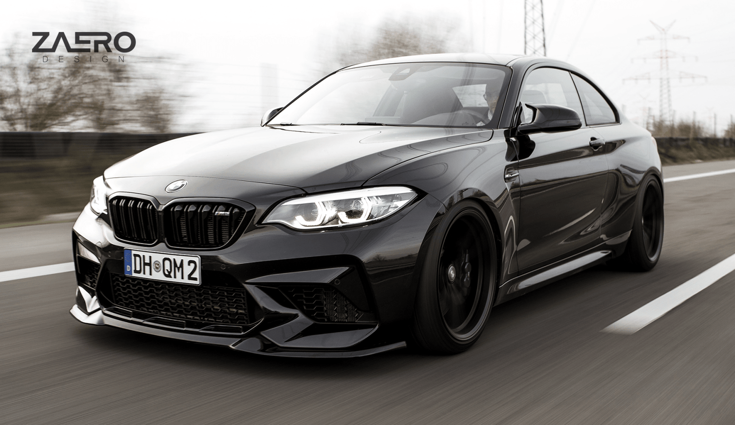 BMW M2 Competition (F87) (2018-2022) EVO-S Front Splitter (Lip) – FSPE