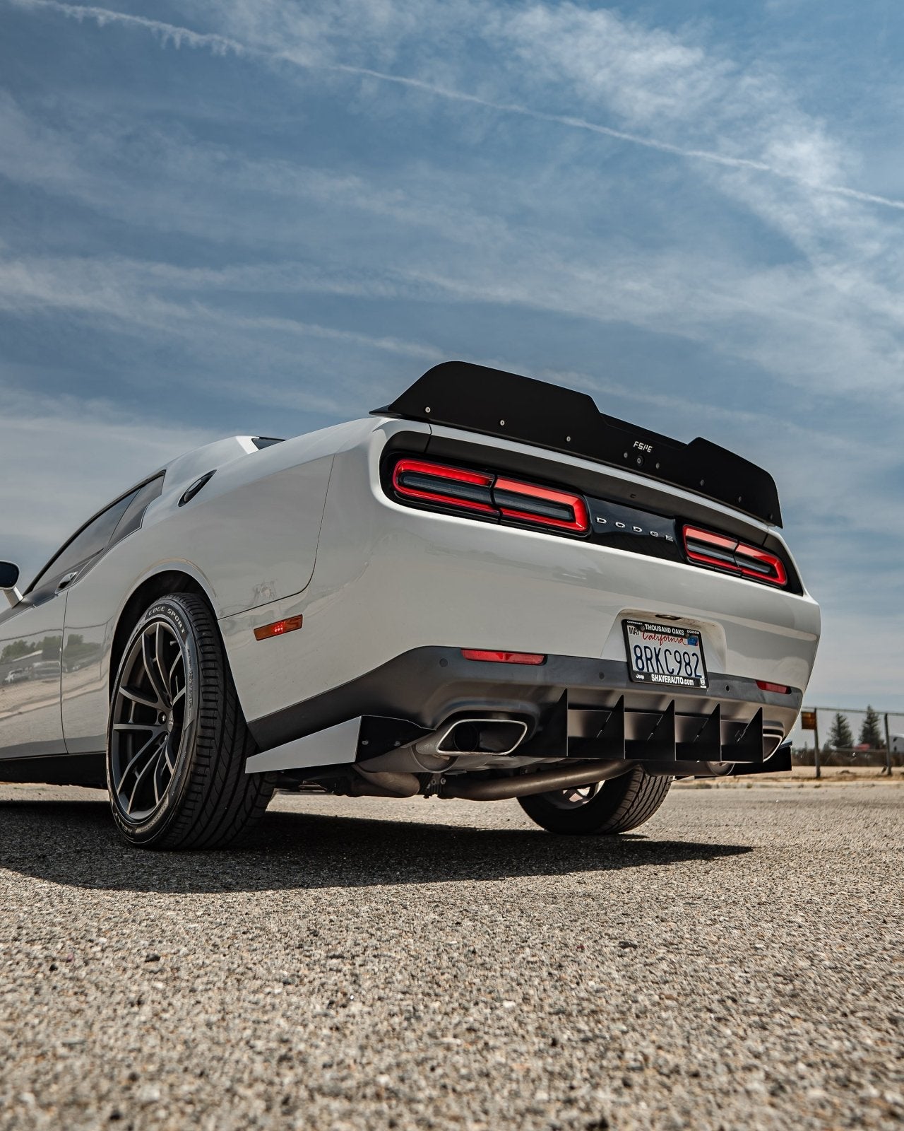 Dodge Challenger (2015-2021) Rear Diffuser | FSPE Inc.