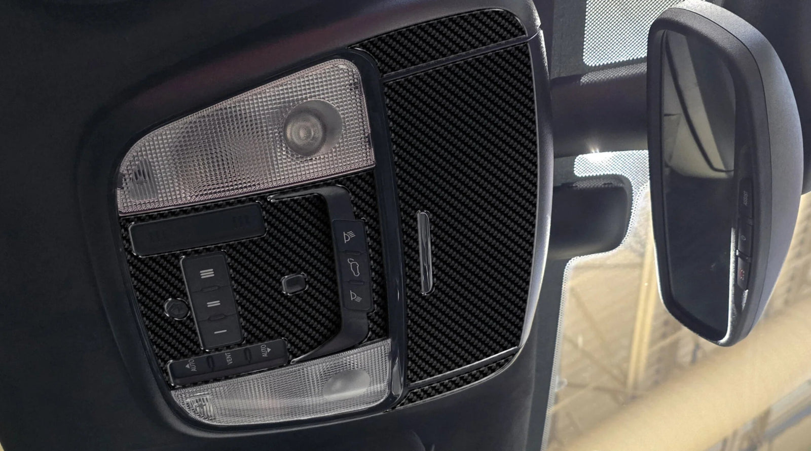 DynaCarbon™️ Carbon Fiber Overhead Trim Dodge Durango 2021-2025 – FSPE