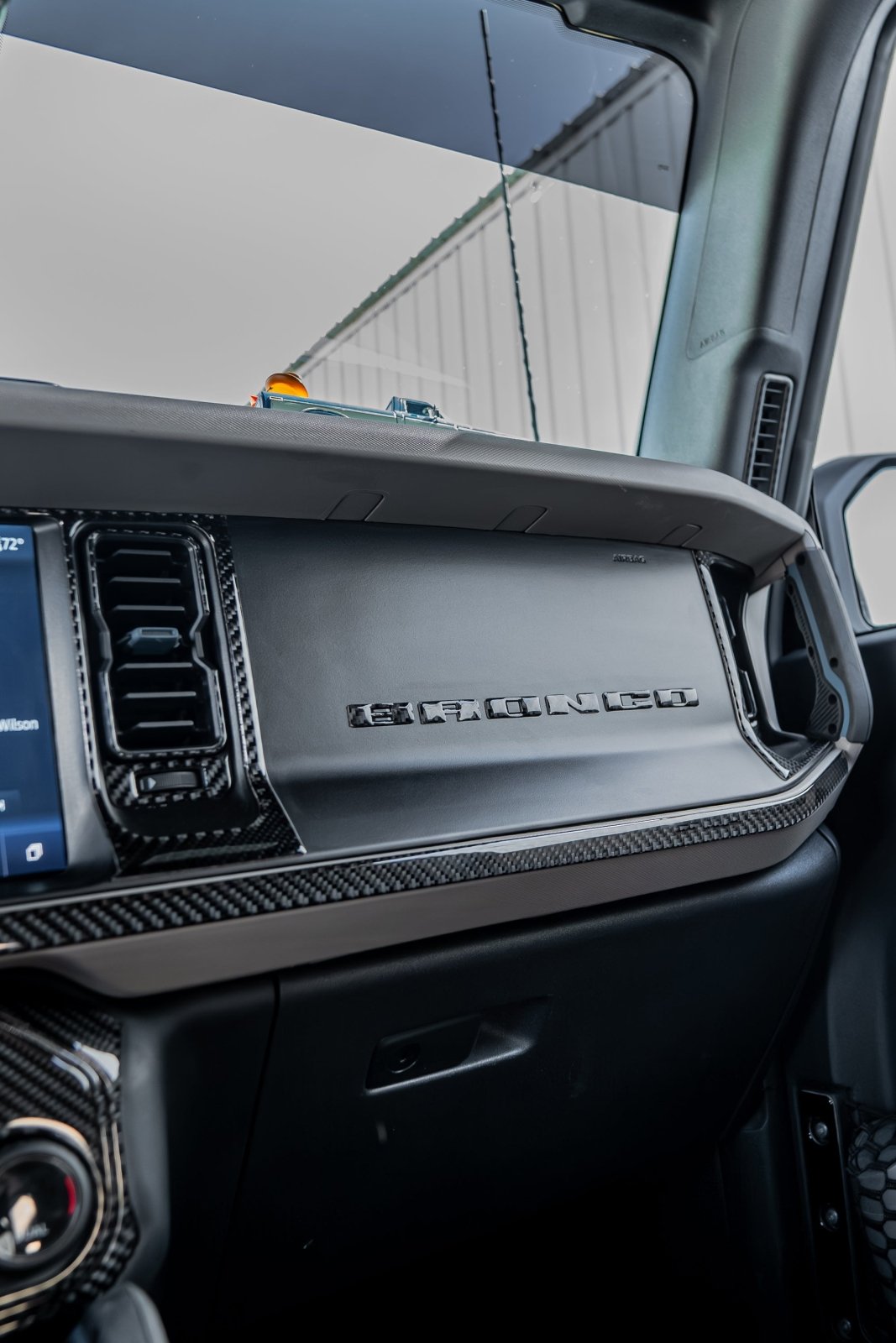 Ford Bronco (2021-2025) Carbon Fiber Dash Letters "BRONCO" – FSPE