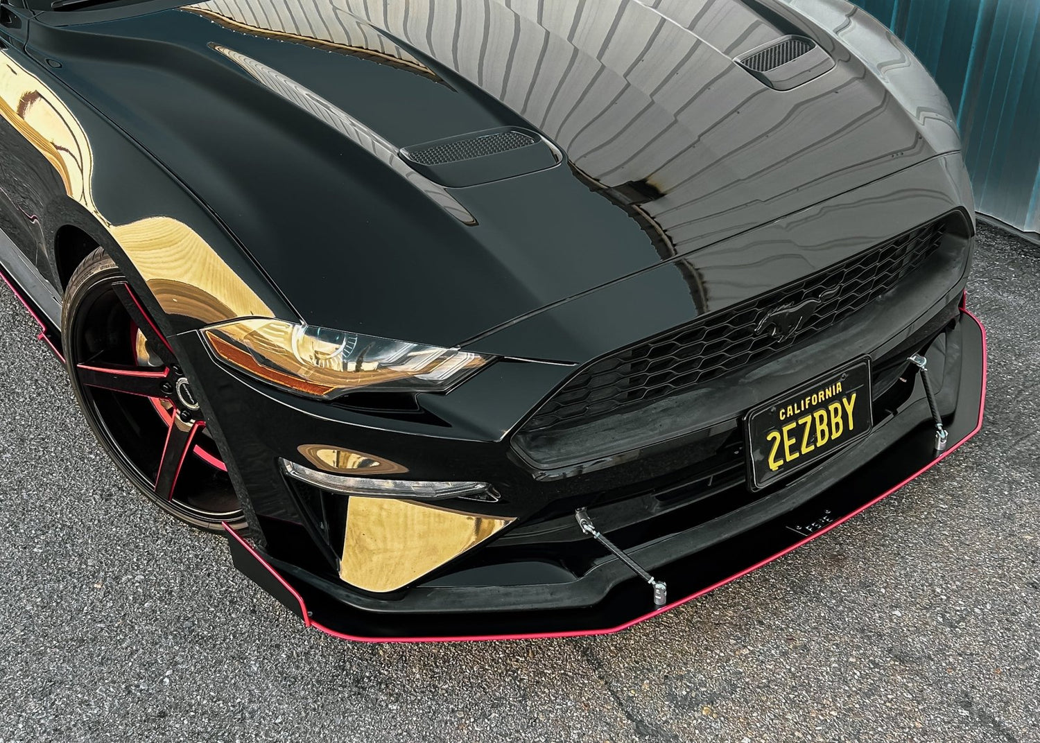 Ford Mustang S550 2018-2023+ CHAOS Front Splitter – FSPE