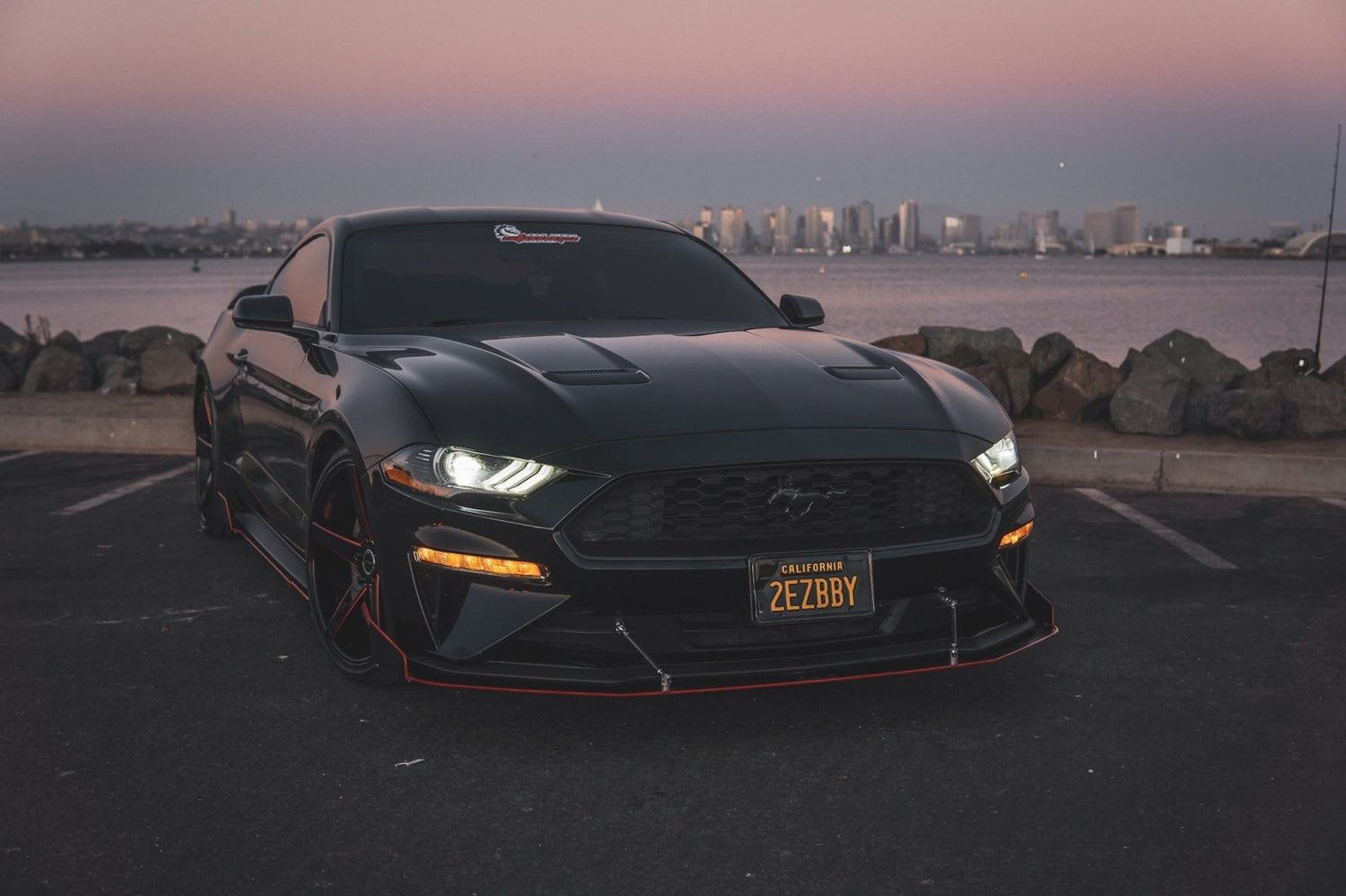 Ford Mustang S550 2018-2023+ CHAOS Front Splitter – FSPE