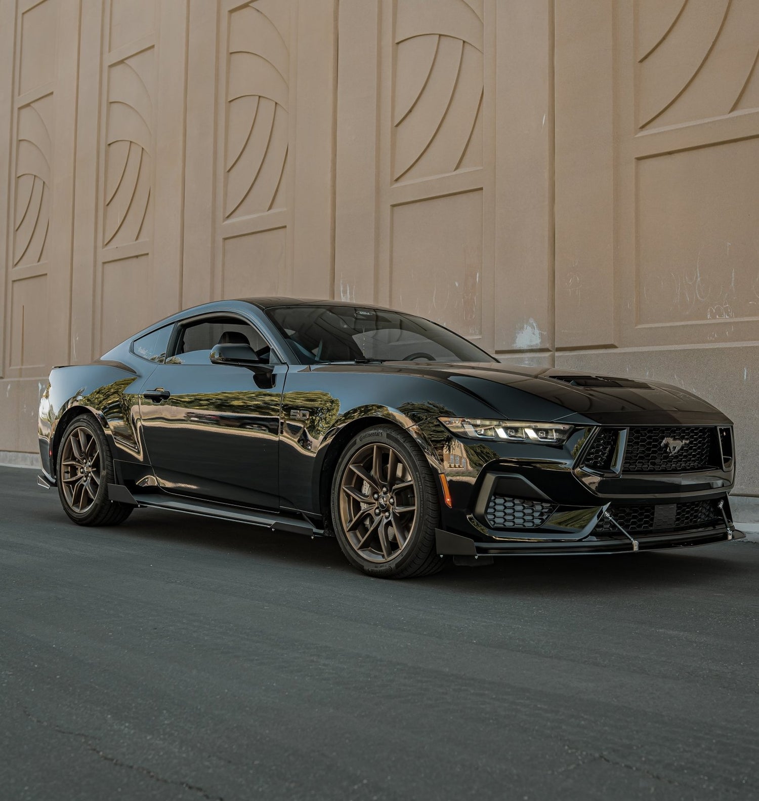 Ford Mustang S650 2024+ Front Splitter "THE GOAT" – FSPE