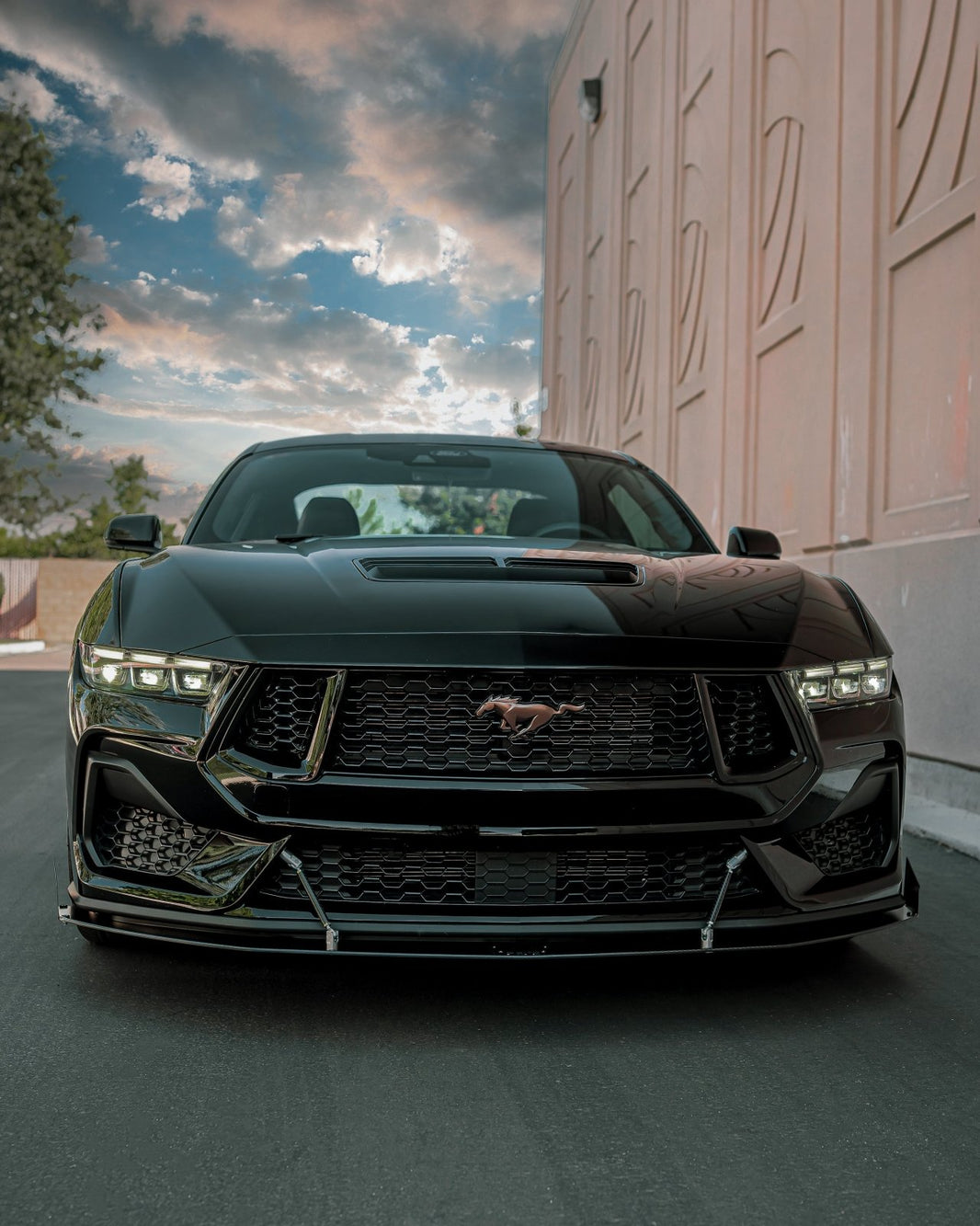 Ford Mustang S650 2024+ Front Splitter "THE GOAT" – FSPE