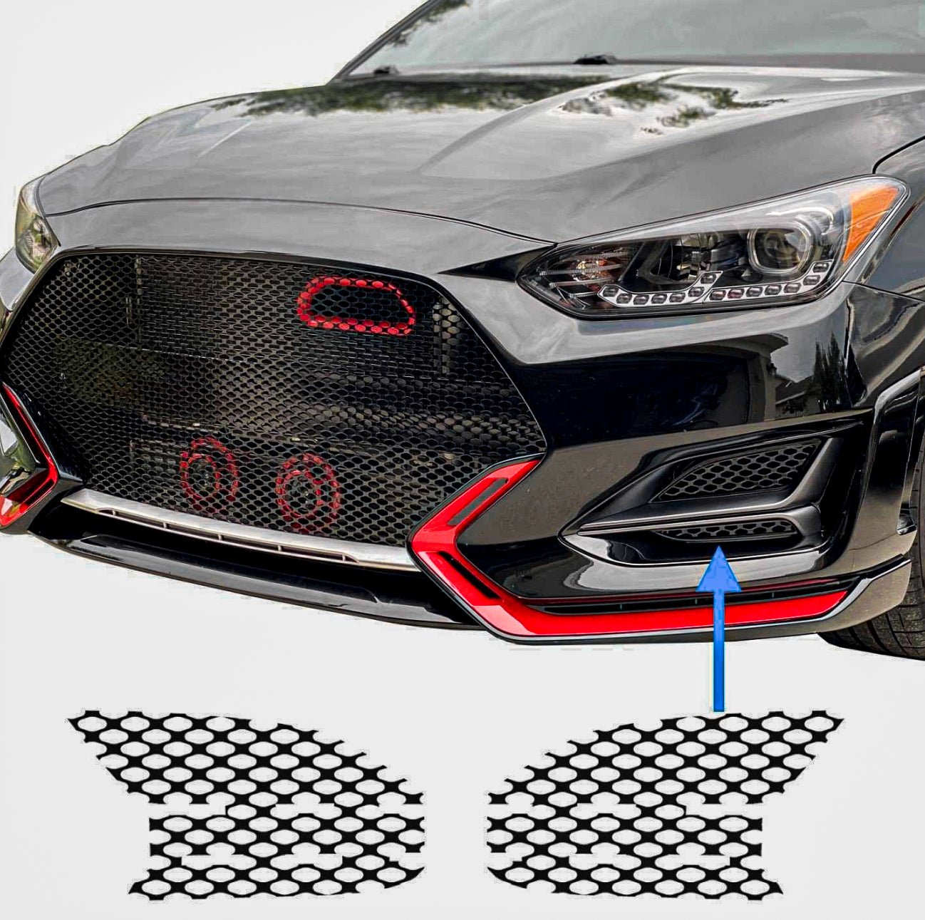 Hyundai Veloster N (2019-2022) Front Side Mesh – FSPE