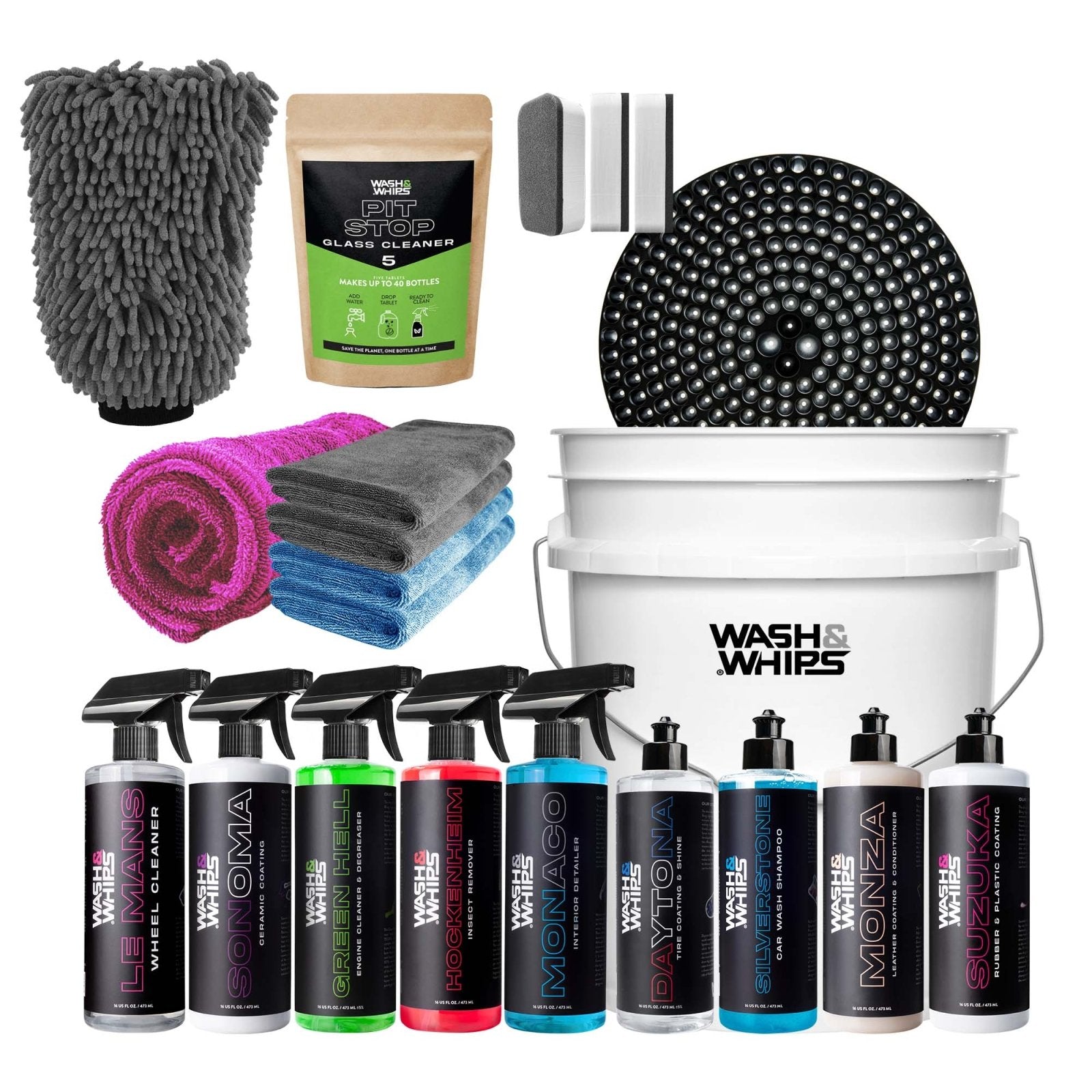 Quick Detailing 16 Piece Pro Kit for Auto Detailing – FSPE