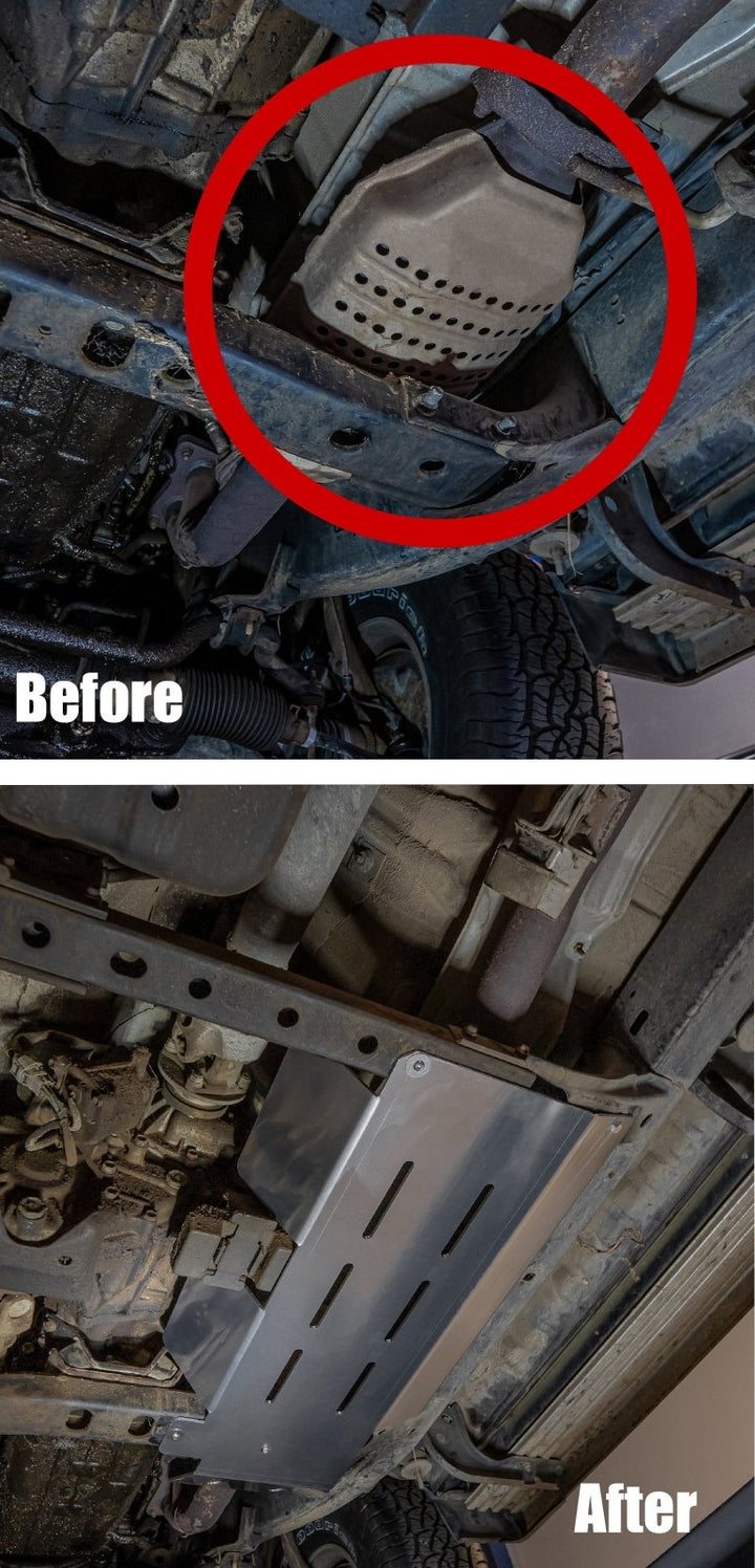 Toyota 4Runner (1996-2002) 3.4L V6 (4WD) Catalytic Converter Guard – FSPE
