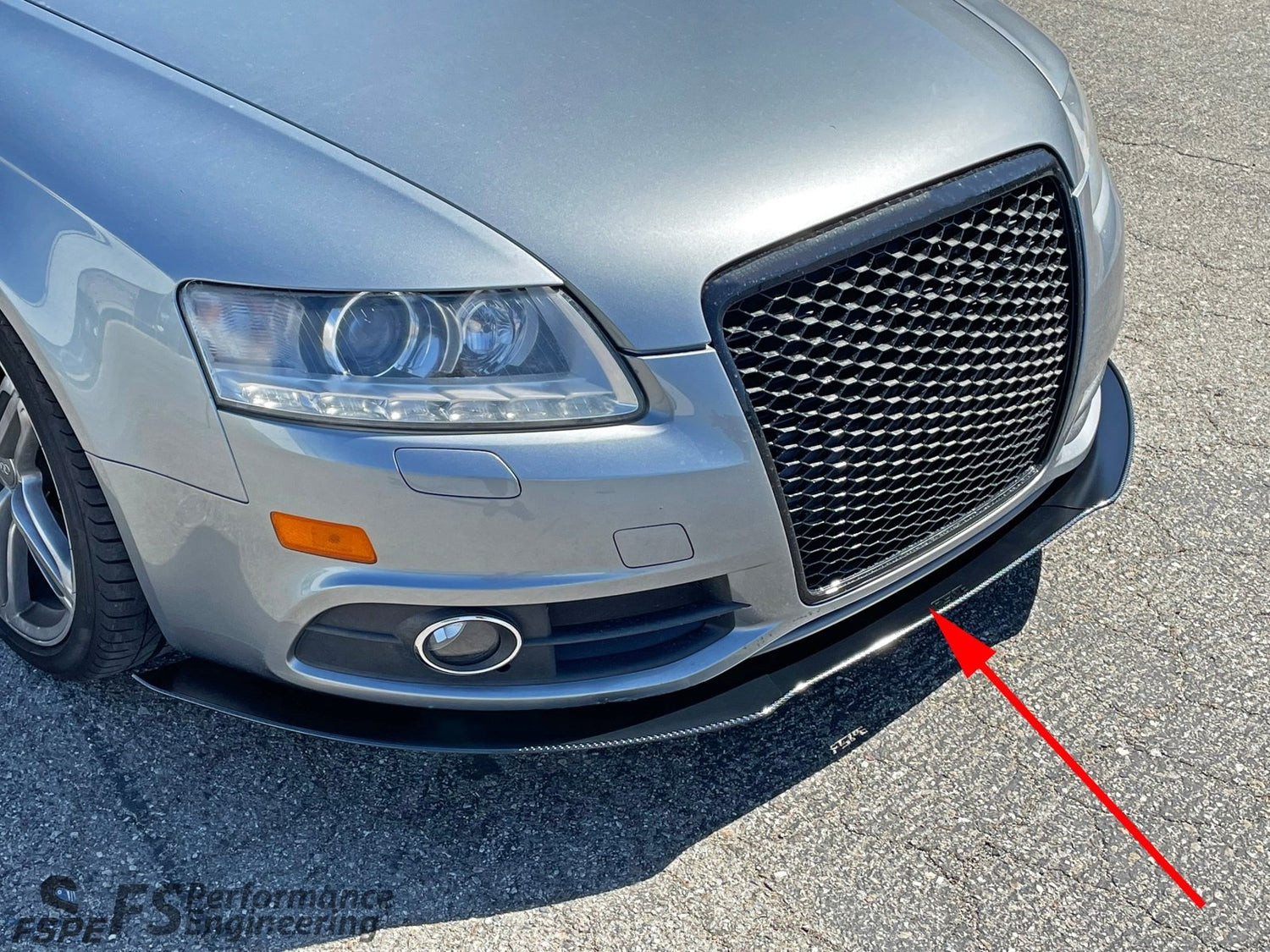 Audi A6 (C6 2006-2011) Front Splitter V1 | FS Performance Eng. – FSPE