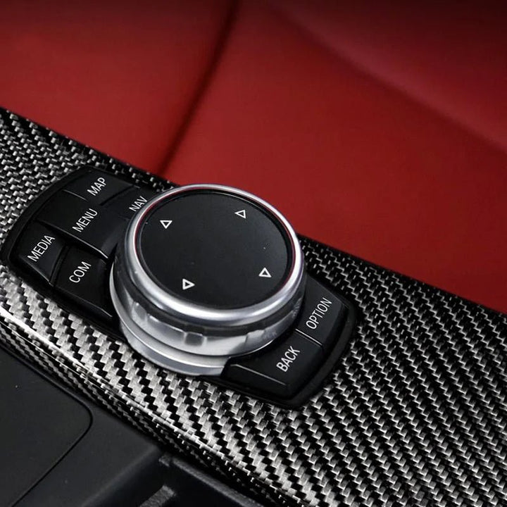 BMW F30 F31 F32 F34 F36 LHD Carbon Fiber Multimedia Panel Trim – FSPE