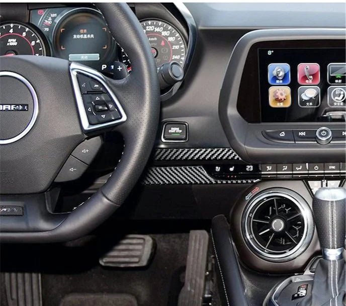 Chevrolet Camaro (2016-2024) Carbon Fiber Lower Dash Console Trim – FSPE