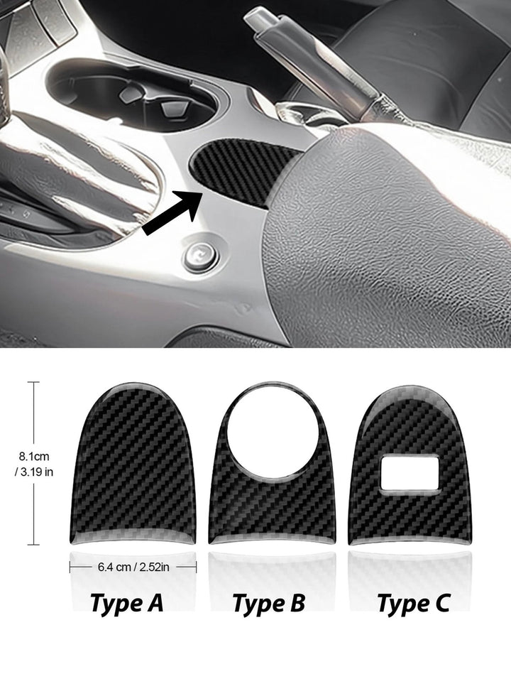 Chevrolet Corvette C6 (2005-2007) Carbon Fiber Center Gearshift Panel ...