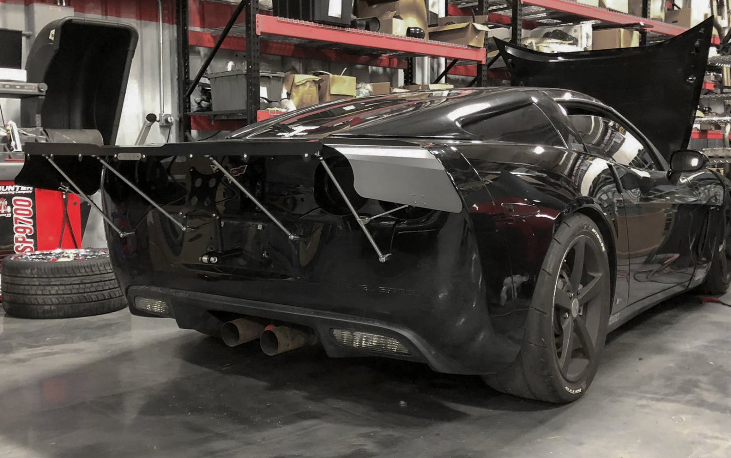 Chevrolet Corvette C6 (2005-2013) Drag Wing by MF – FSPE