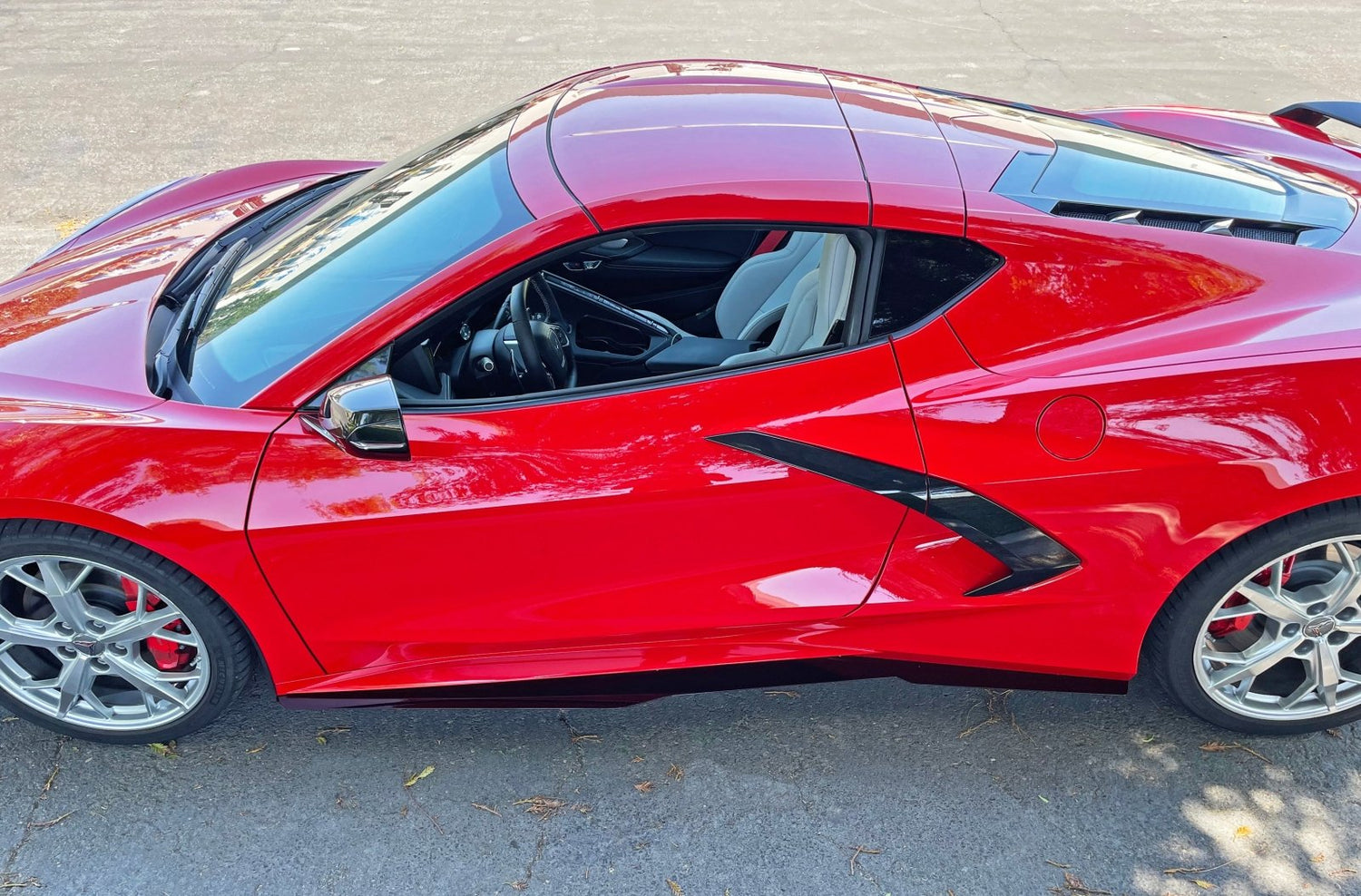 Chevrolet Corvette C8 (2020-2022) Side Skirt Extensions V1 | FSPE inc.