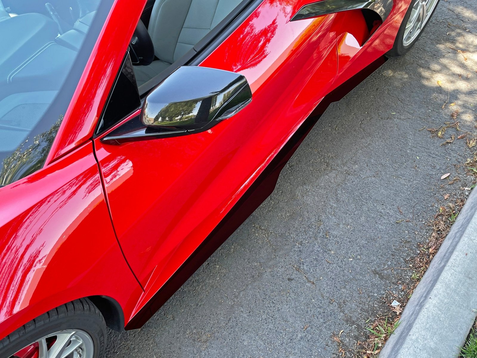 Chevrolet Corvette C8 (2020-2022) Side Skirt Extensions V1 | FSPE inc.