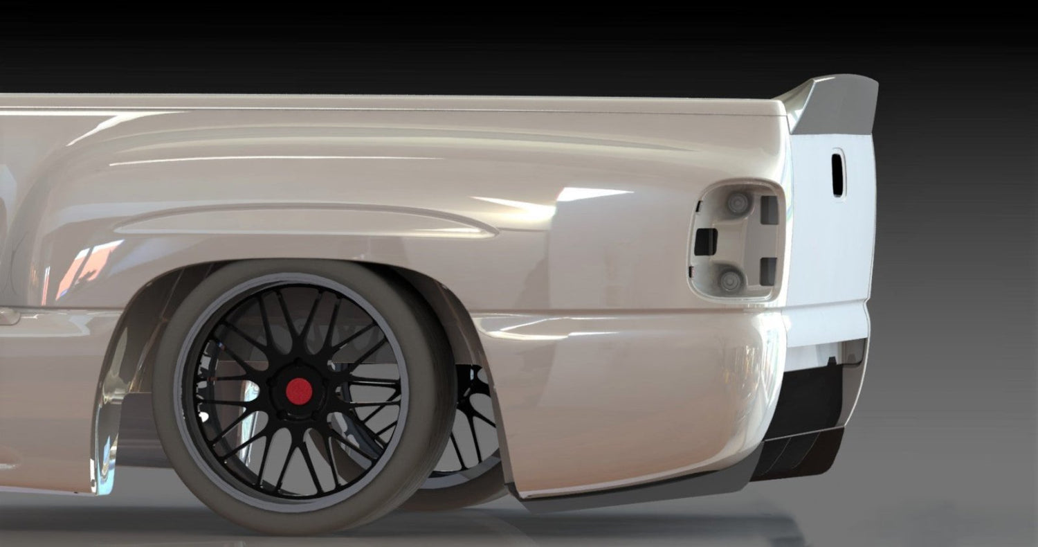 Chevrolet Silverado Stepside (1999-2006) Duck Bill (rear spoiler) – FSPE