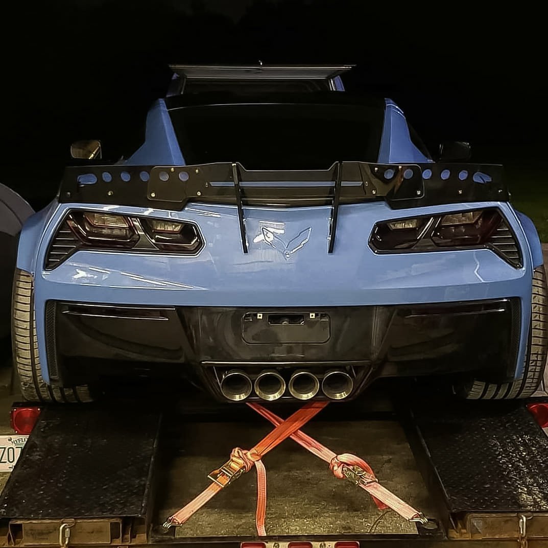 Corvette C7 Z06 Spoiler Extension by KD (2015-2019) – FSPE