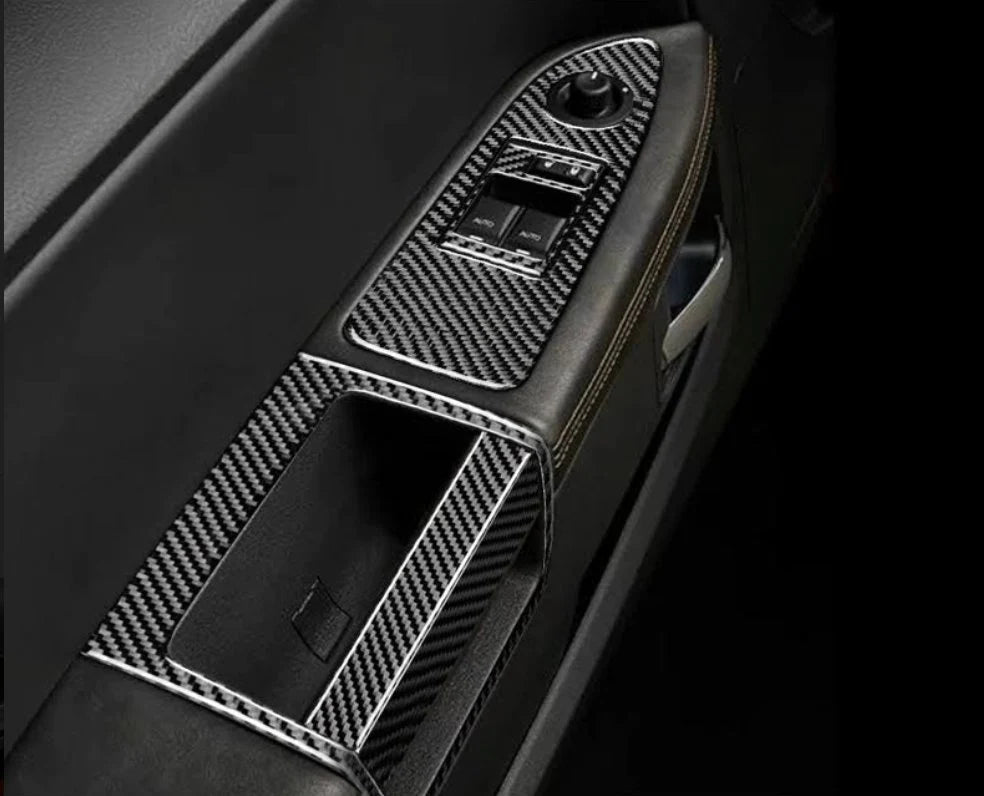 Dodge Challenger (2008-2014) Carbon Fiber Full Door Trim Kit – FSPE