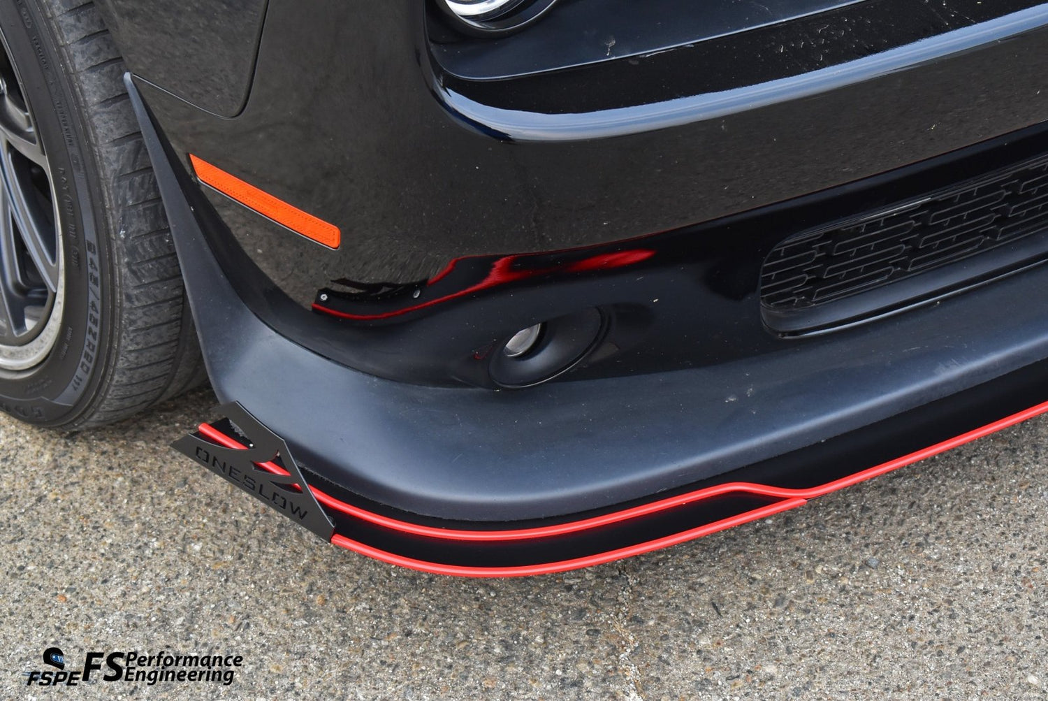 2015-2021 Dodge Challenger GT, R/T, Scat Pack Front Splitter | FSPE