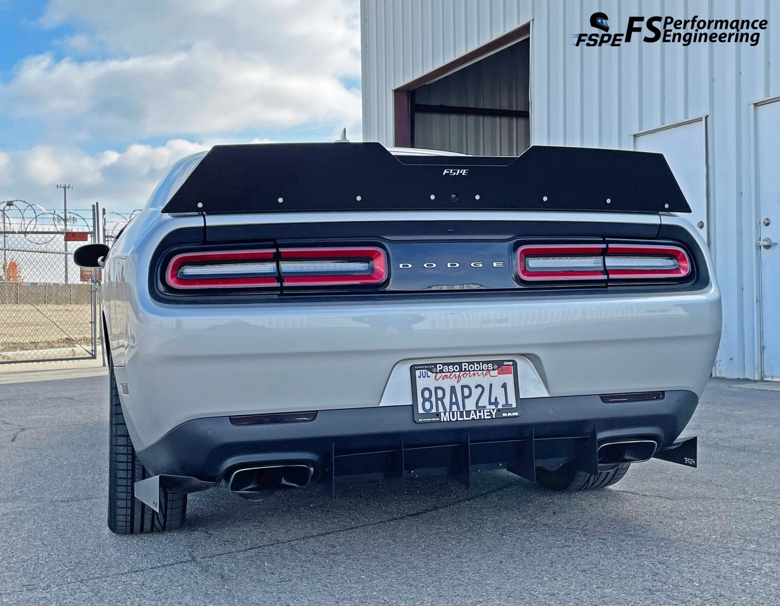 Dodge Challenger Custom Spoiler
