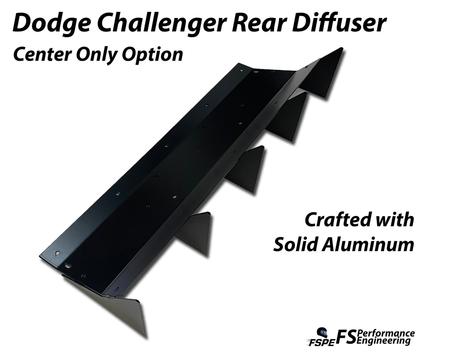 Dodge Challenger (2015-2021) Rear Diffuser | FSPE Inc.