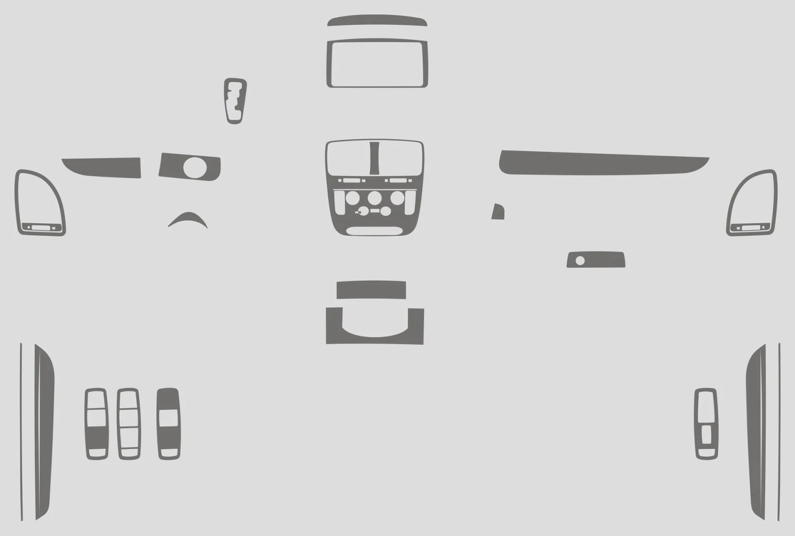 Dodge Grand Caravan (2011-2016) Carbon Fiber Full Set Trim – FSPE