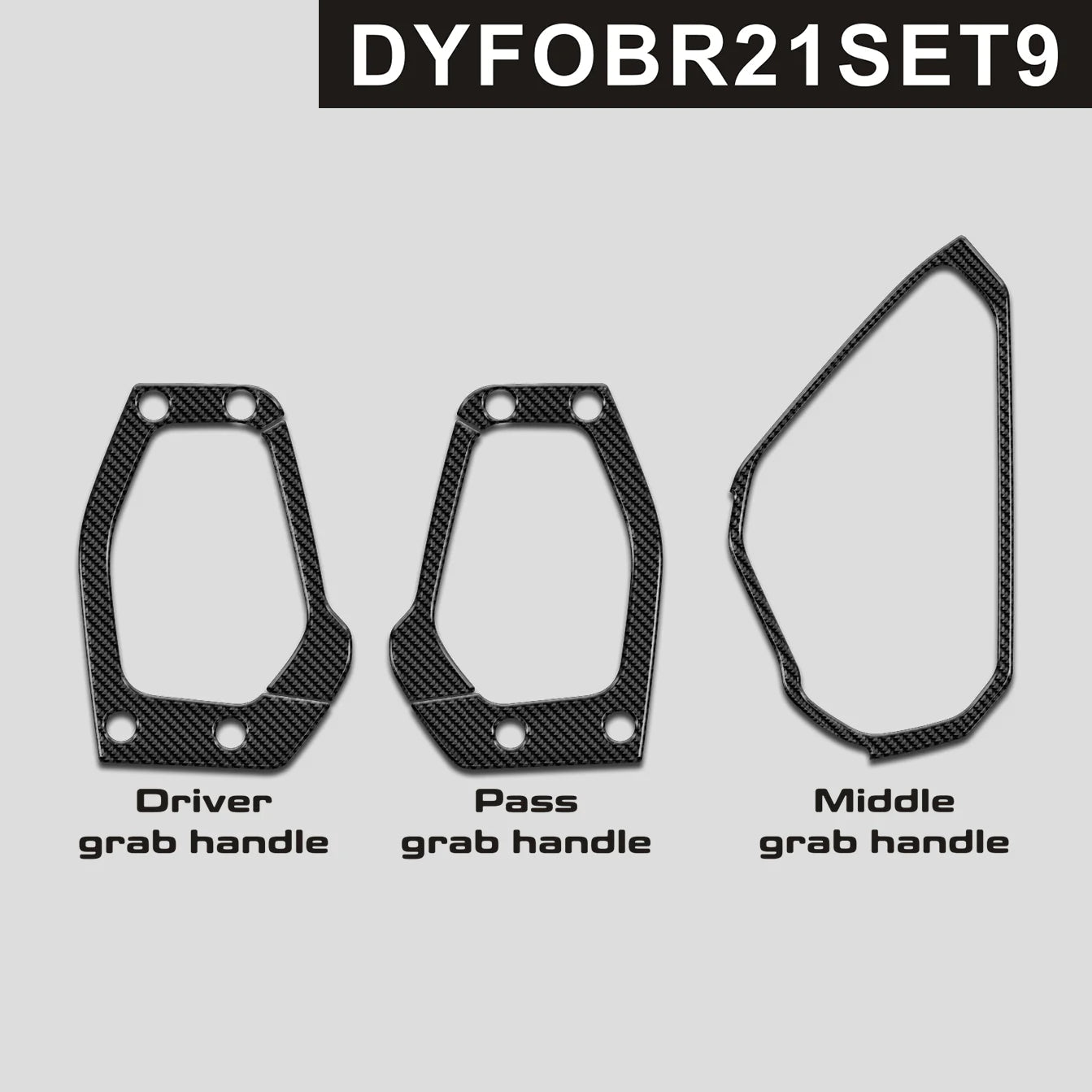 Ford Bronco (2021-2023) Carbon Fiber Grab Handles Trim – FSPE
