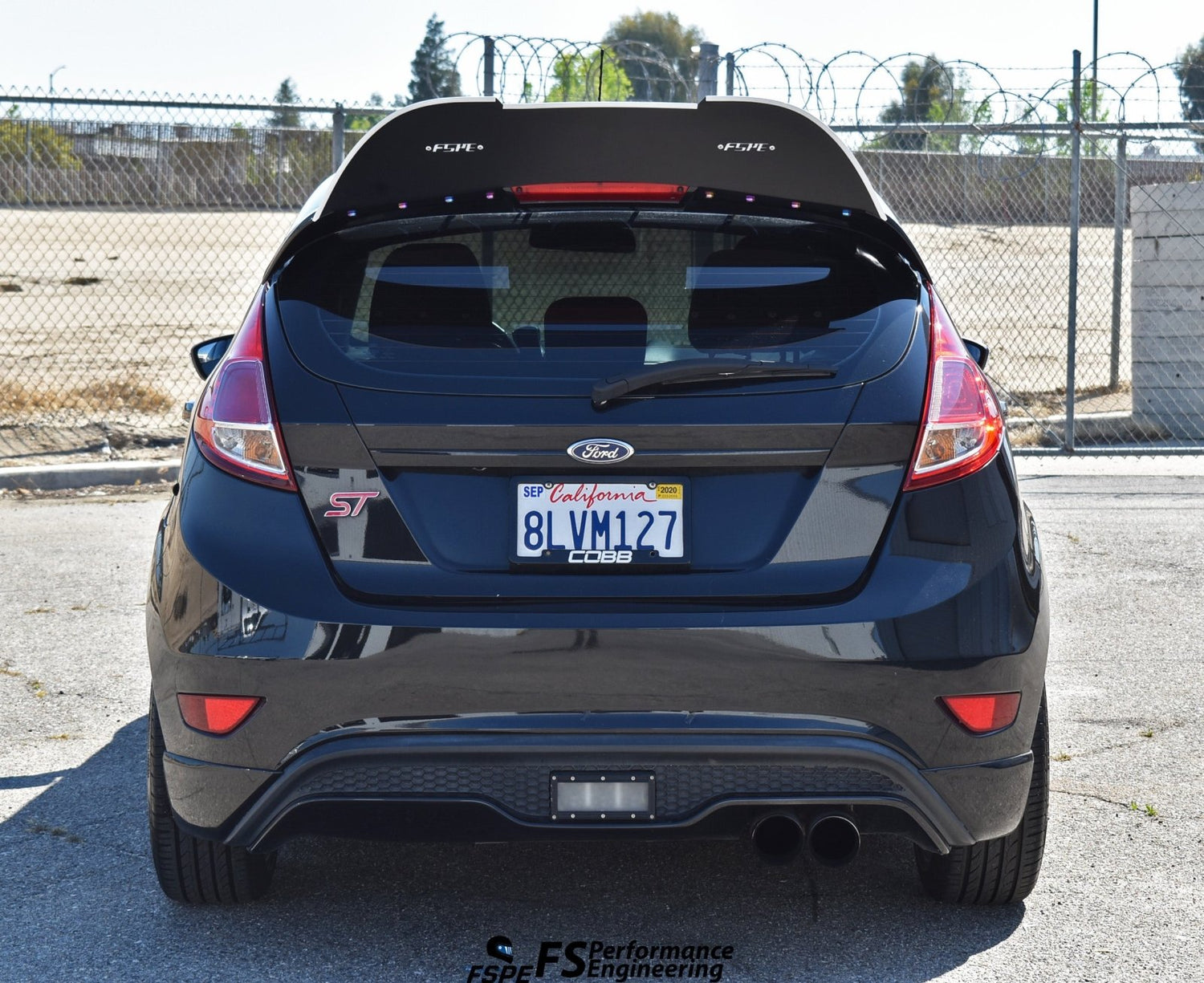 Ford Fiesta ST (2014-2019) Rear Spoiler Extension V1 - FSPE Inc.