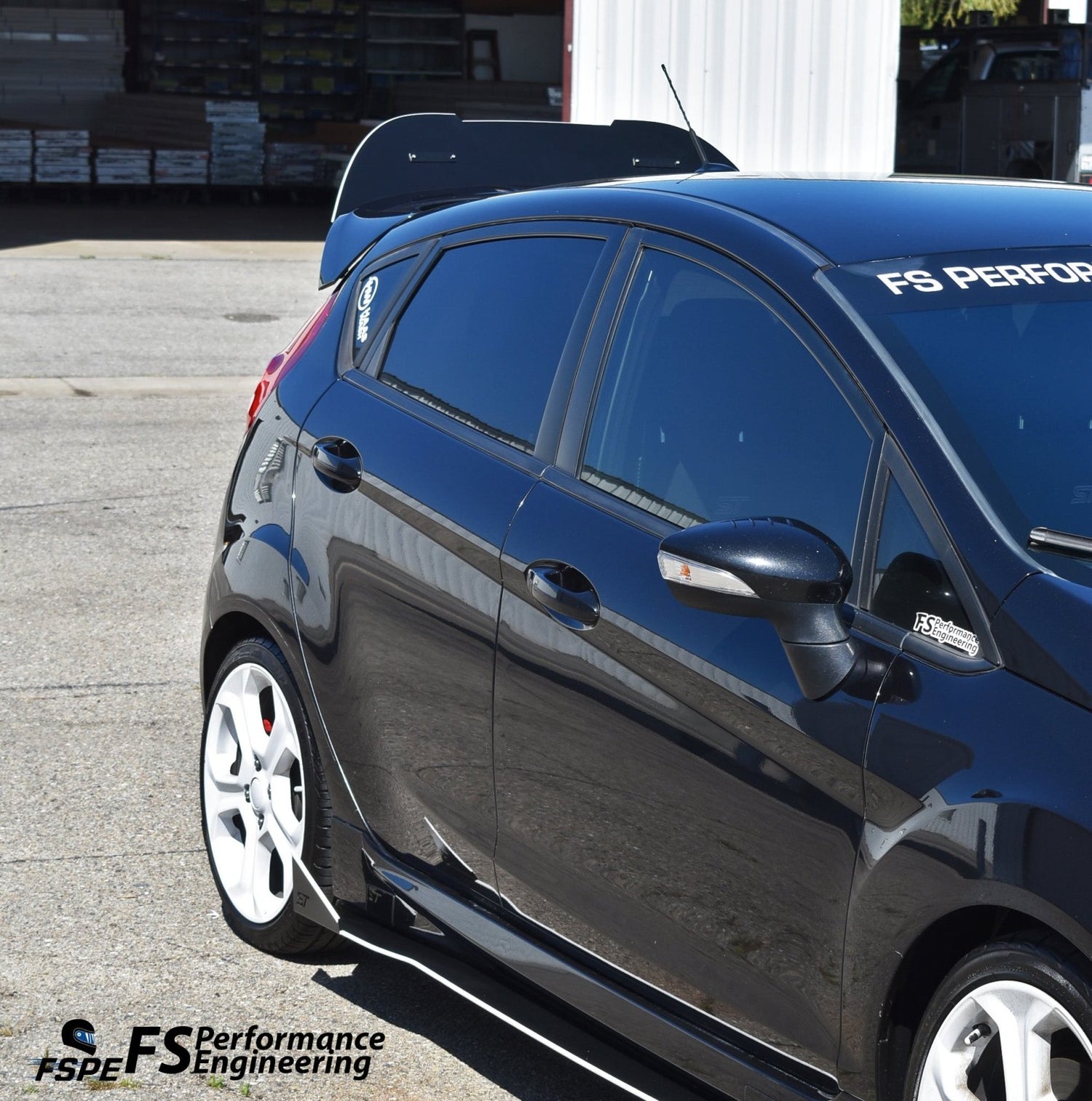 Ford Fiesta ST (2014-2019) Rear Spoiler Extension V1 - FSPE Inc.