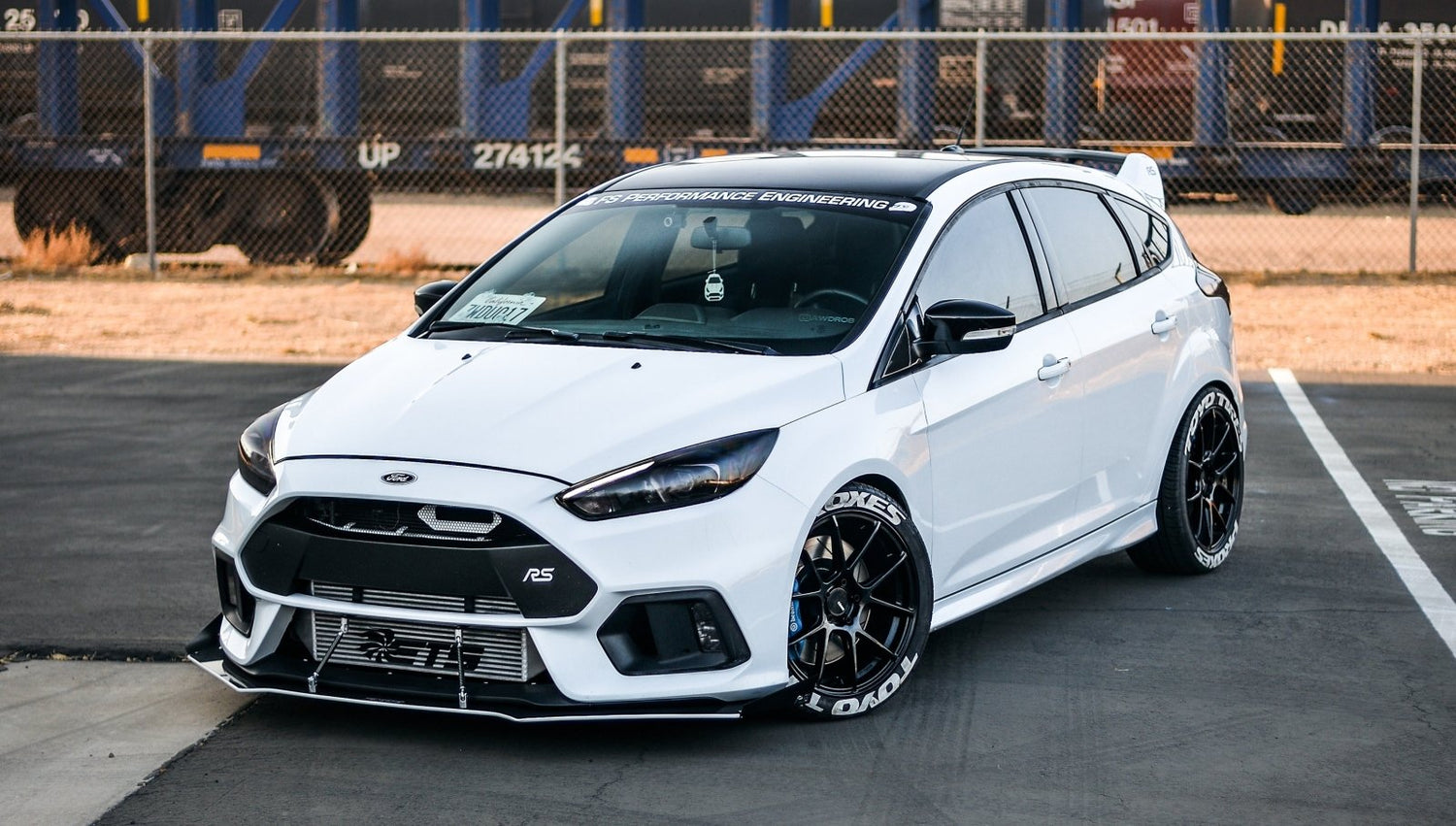 Ford Focus RS (2016-2018) CARBON FIBER Front Splitter | FSPE Inc.