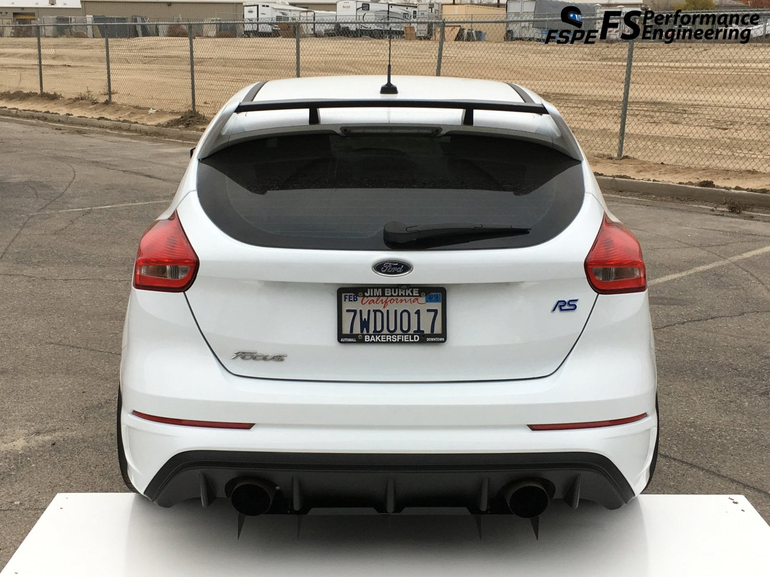 Ford Focus RS (2016-2018) Rear Diffuser V1 – FSPE