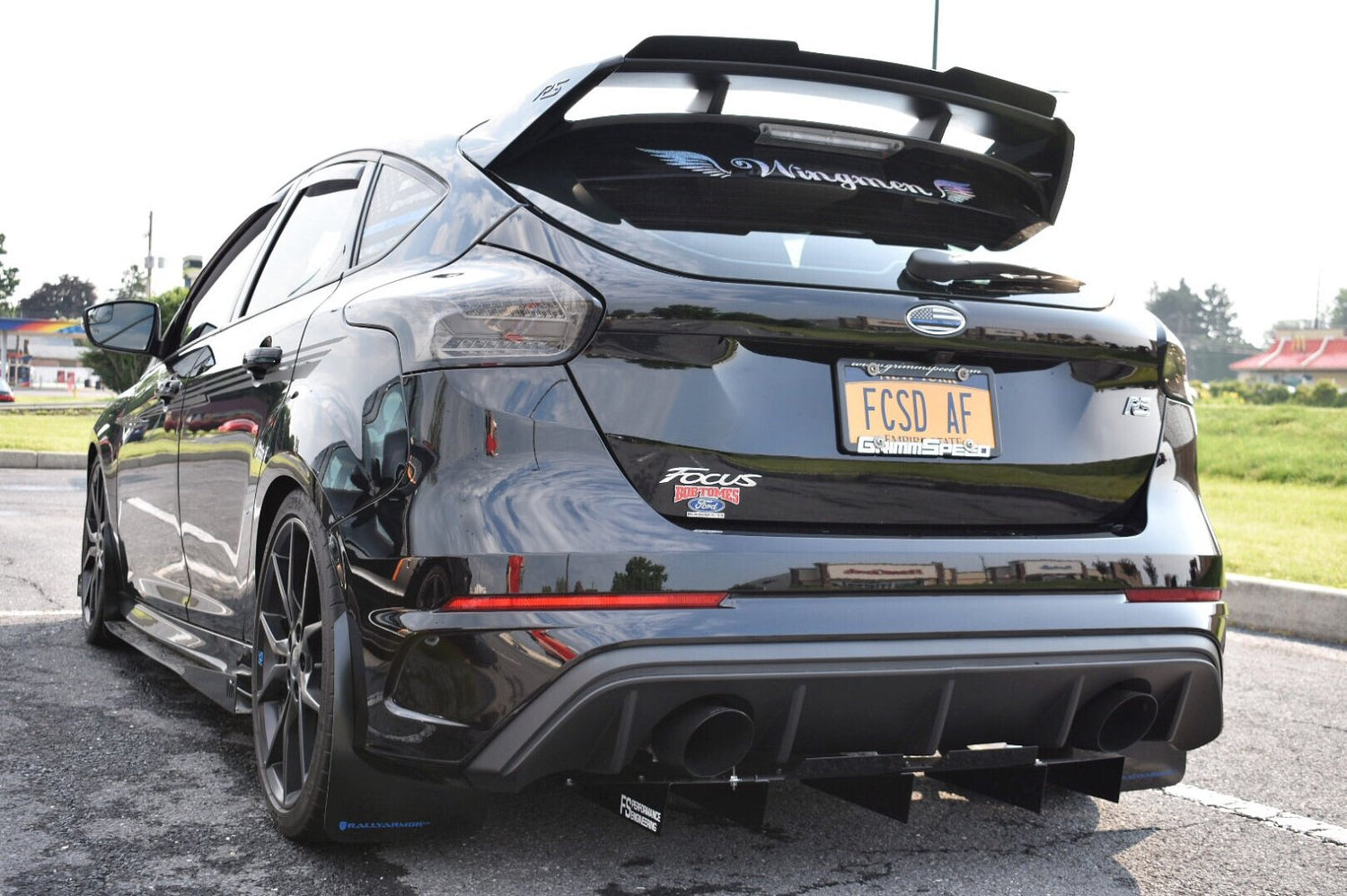 Ford Focus RS (2016-2018) Rear Diffuser V1 – FSPE
