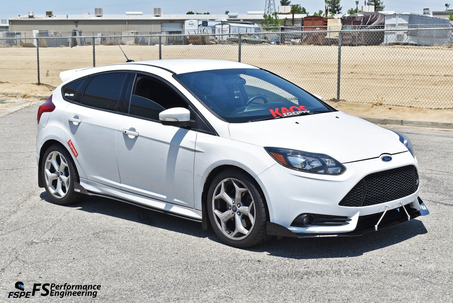 Ford Focus ST (2011-2014) Front Splitter V1 | FSPE Inc.