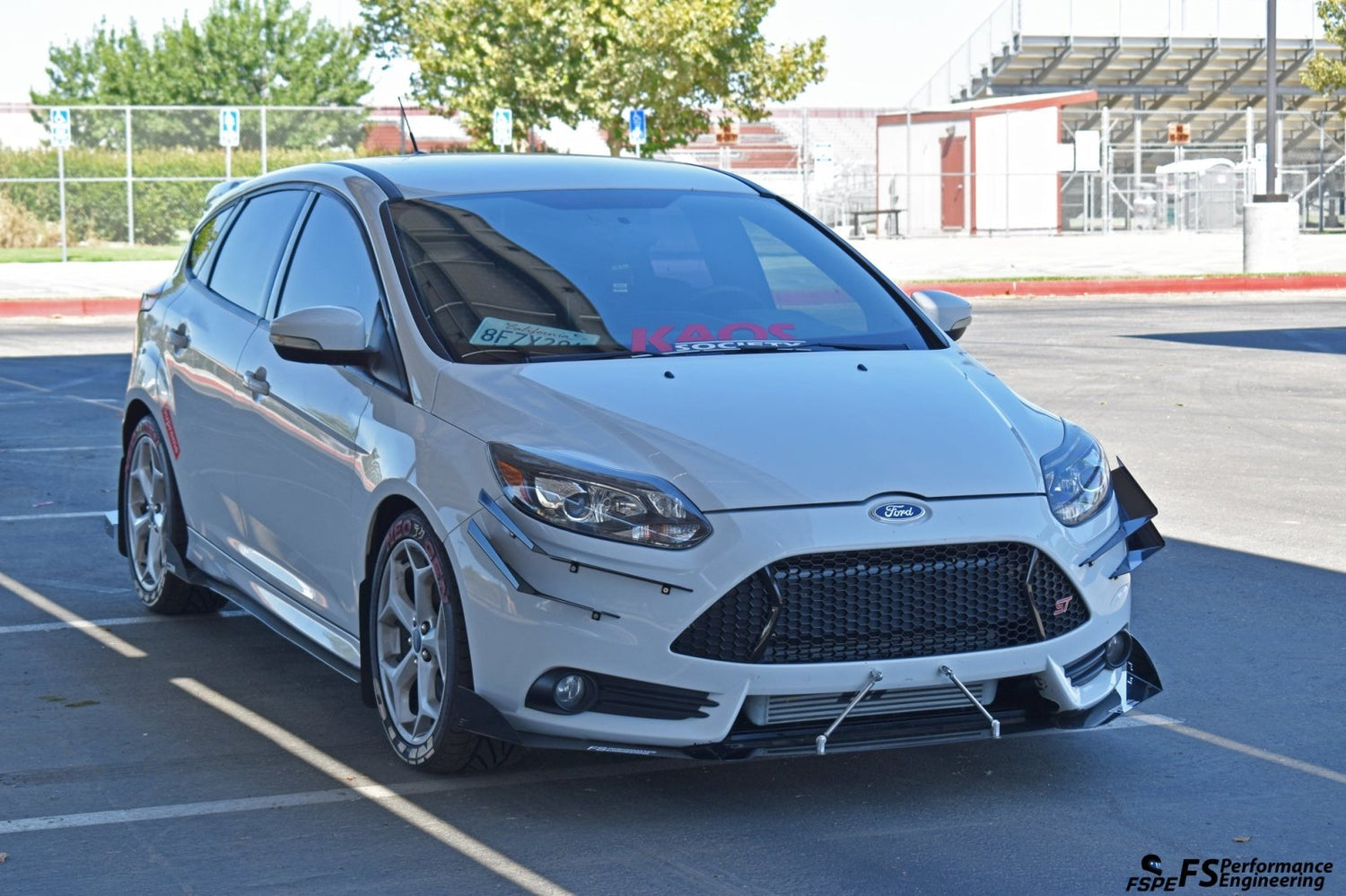 Ford Focus ST (2011-2014) Front Splitter V1 | FSPE Inc.