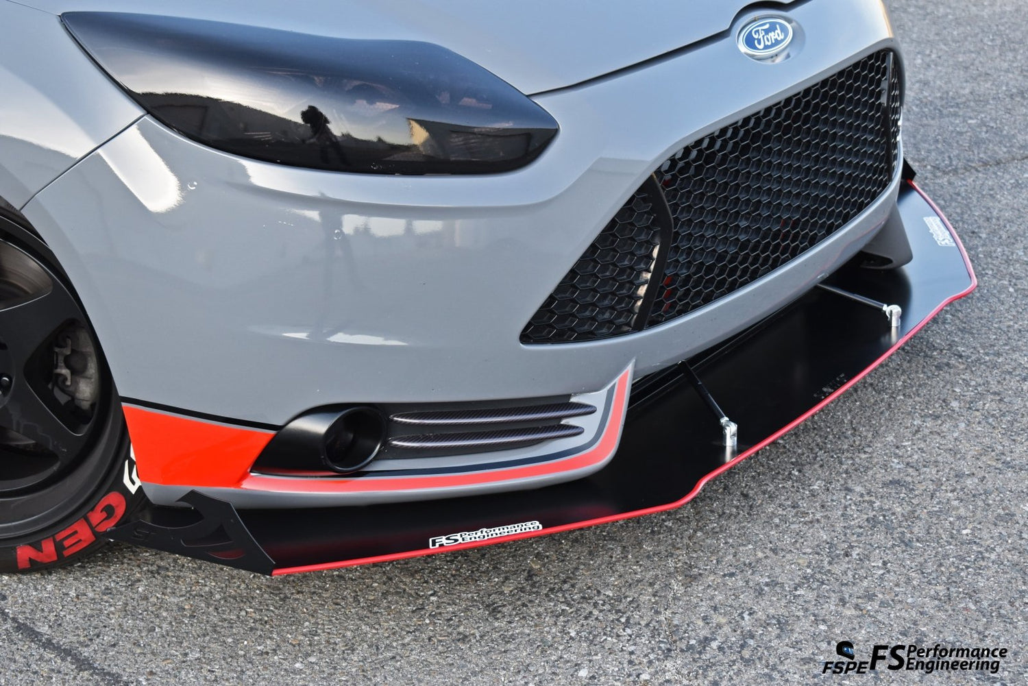 Ford Focus ST (2011-2014) Front Splitter V2 – FSPE