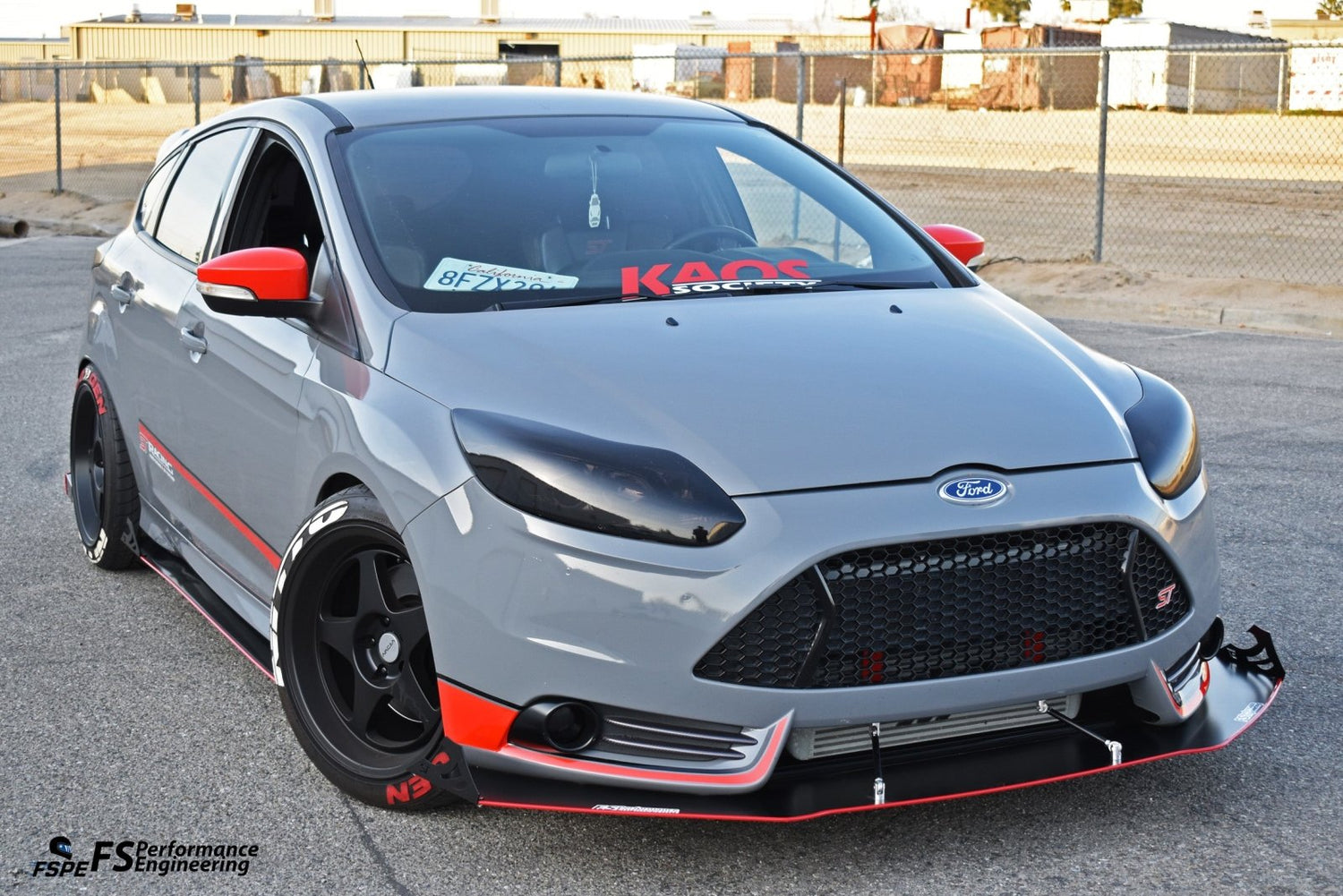 Ford Focus ST (2011-2014) Front Splitter V2 – FSPE
