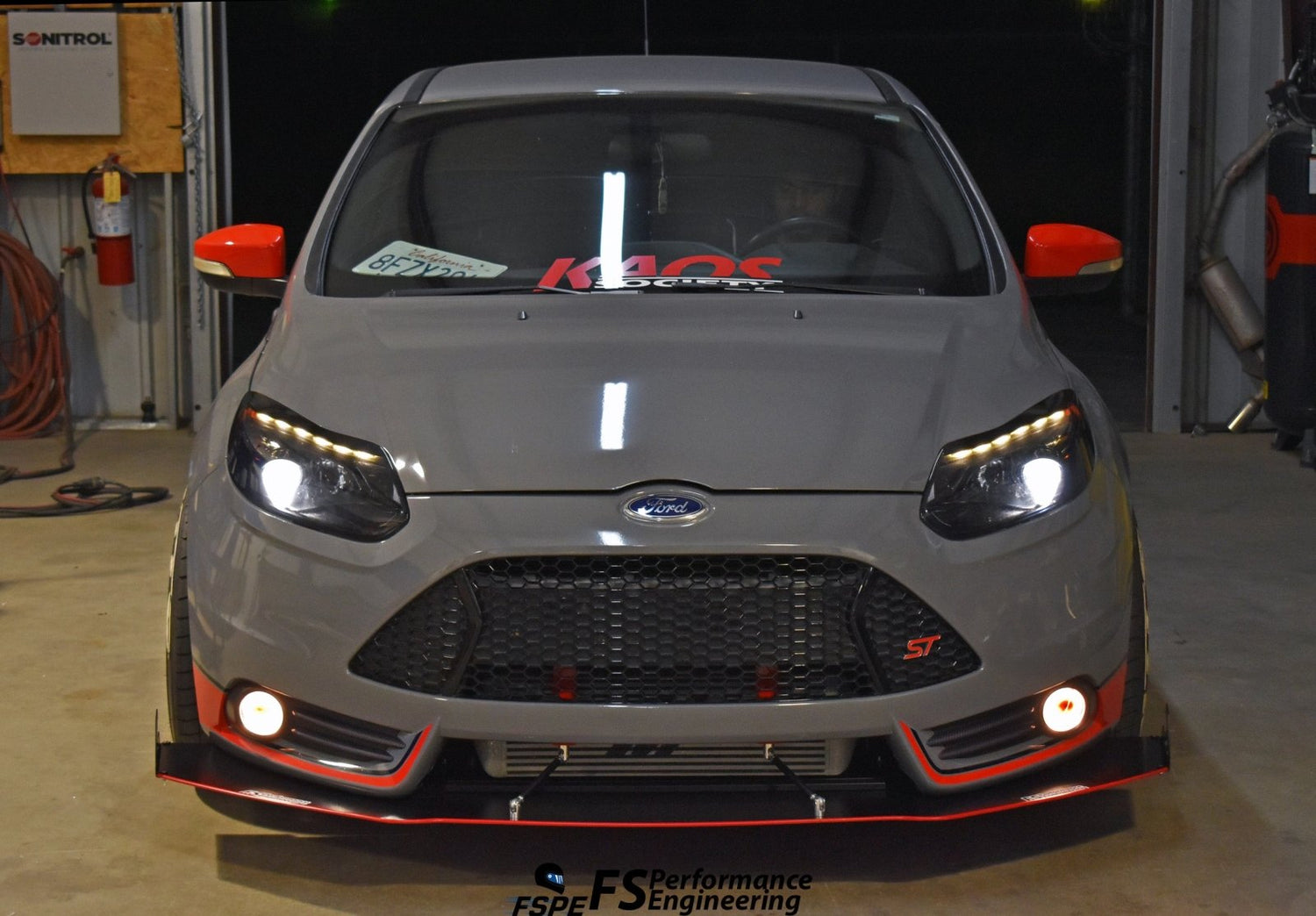 Ford Focus ST (2011-2014) Front Splitter V2 – FSPE