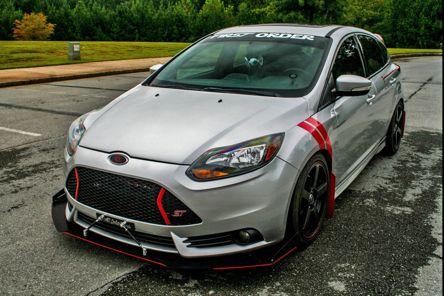 Ford Focus ST (2011-2014) Front Splitter V3 | FSPE Inc.
