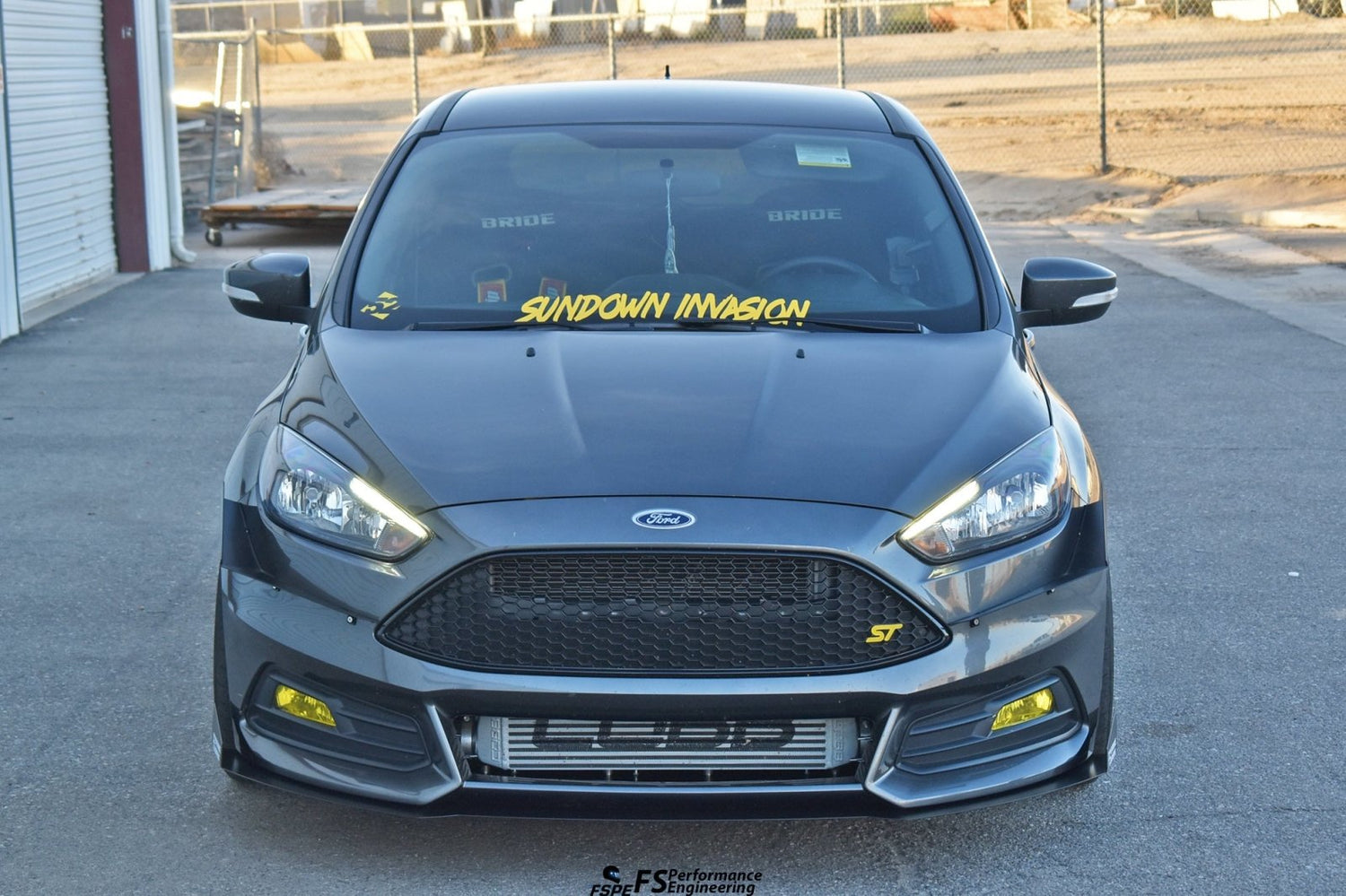 Ford Focus ST (2015-2018 Facelift) Front Splitter V1 | FSPE INC