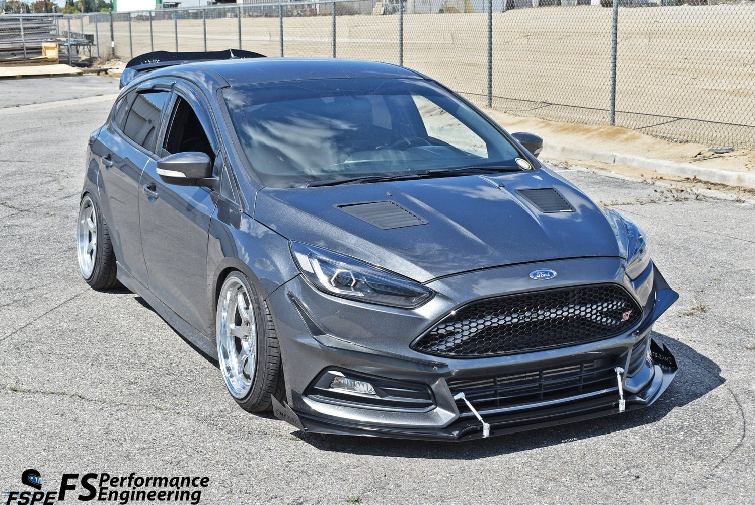 Ford Focus ST 2015-2018 Facelift Front Splitter V2 | FSPE