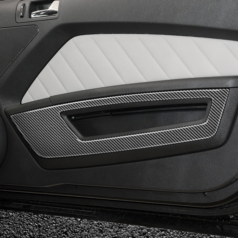 Ford Mustang (2010-2014) Carbon Fiber Front Door Panel Trim – FSPE