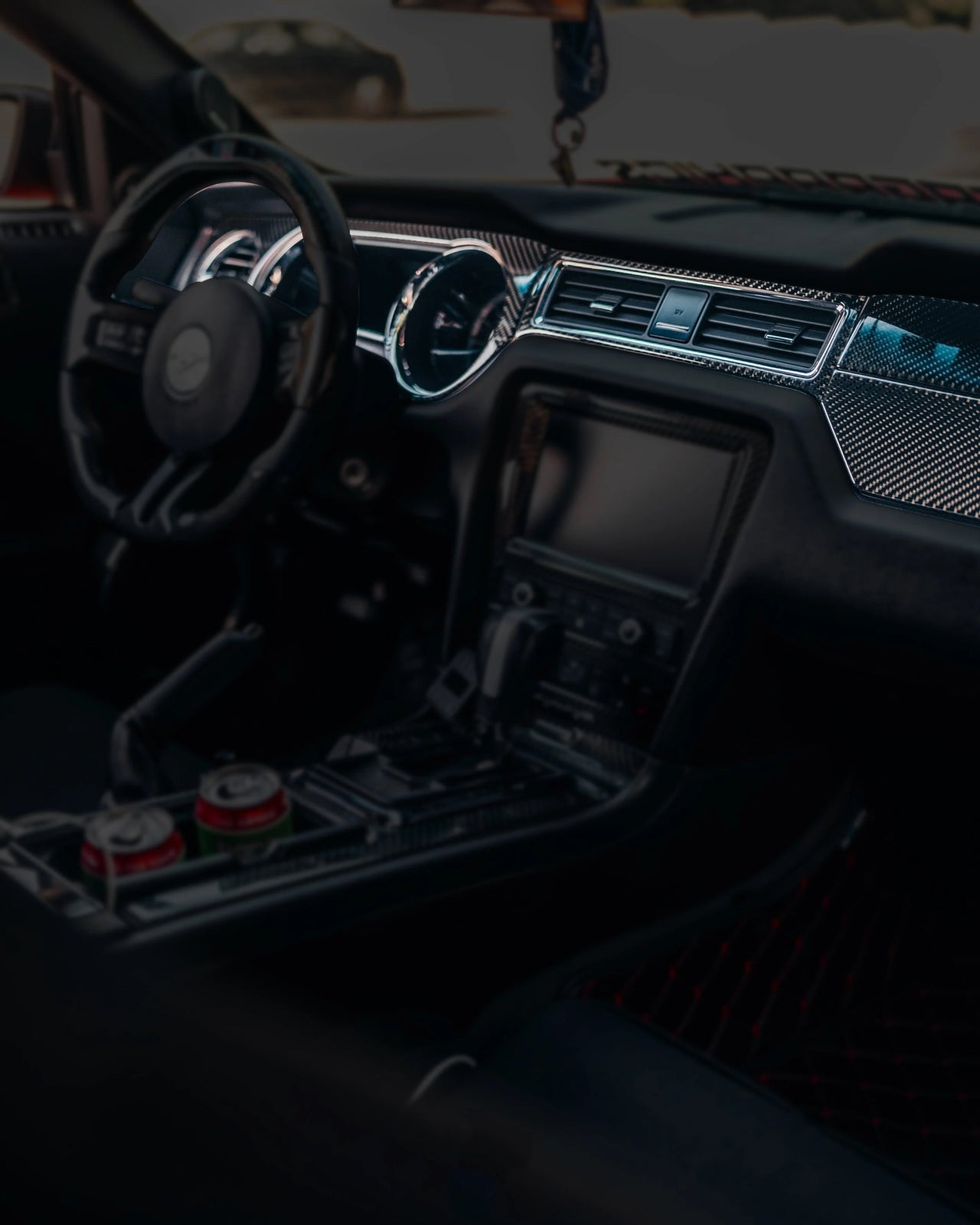 Ford Mustang (2010-2014) Carbon Fiber Full Dashboard Trim Kit – FSPE