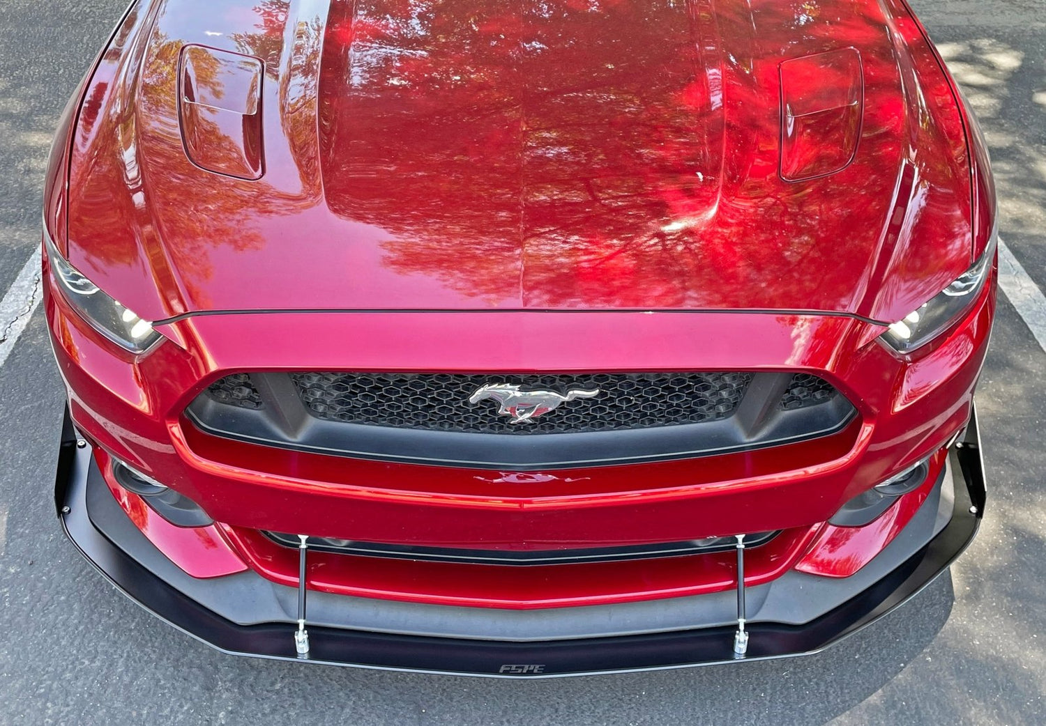 2015-2017 Ford Mustang Performance Package GT Front Splitter V1 | FSPE