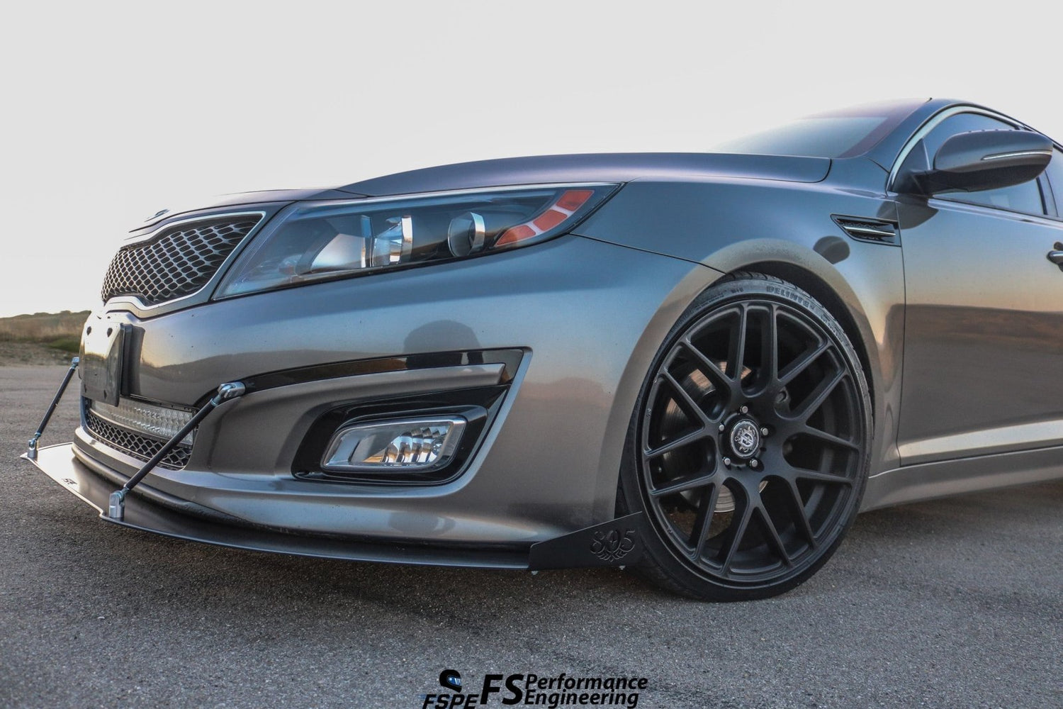 Kia Optima (2014-2015) Front Splitter V1 | FSPE INC
