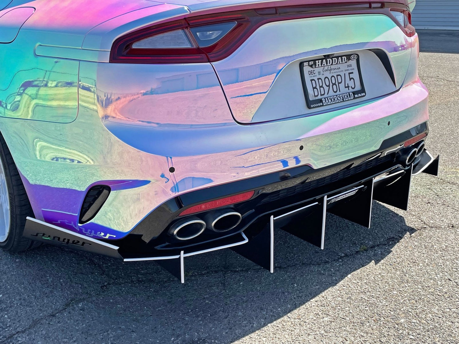 Kia Stinger (2018-2021) Rear Diffuser | FSPE INC
