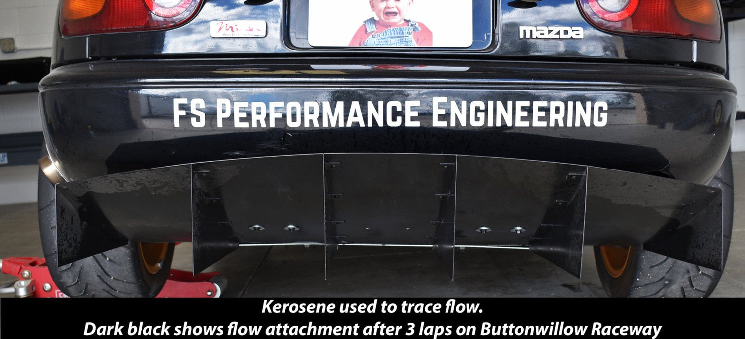 1990-1997 NA Mazda Miata "The Monstrosity" Rear Diffuser | FSPE