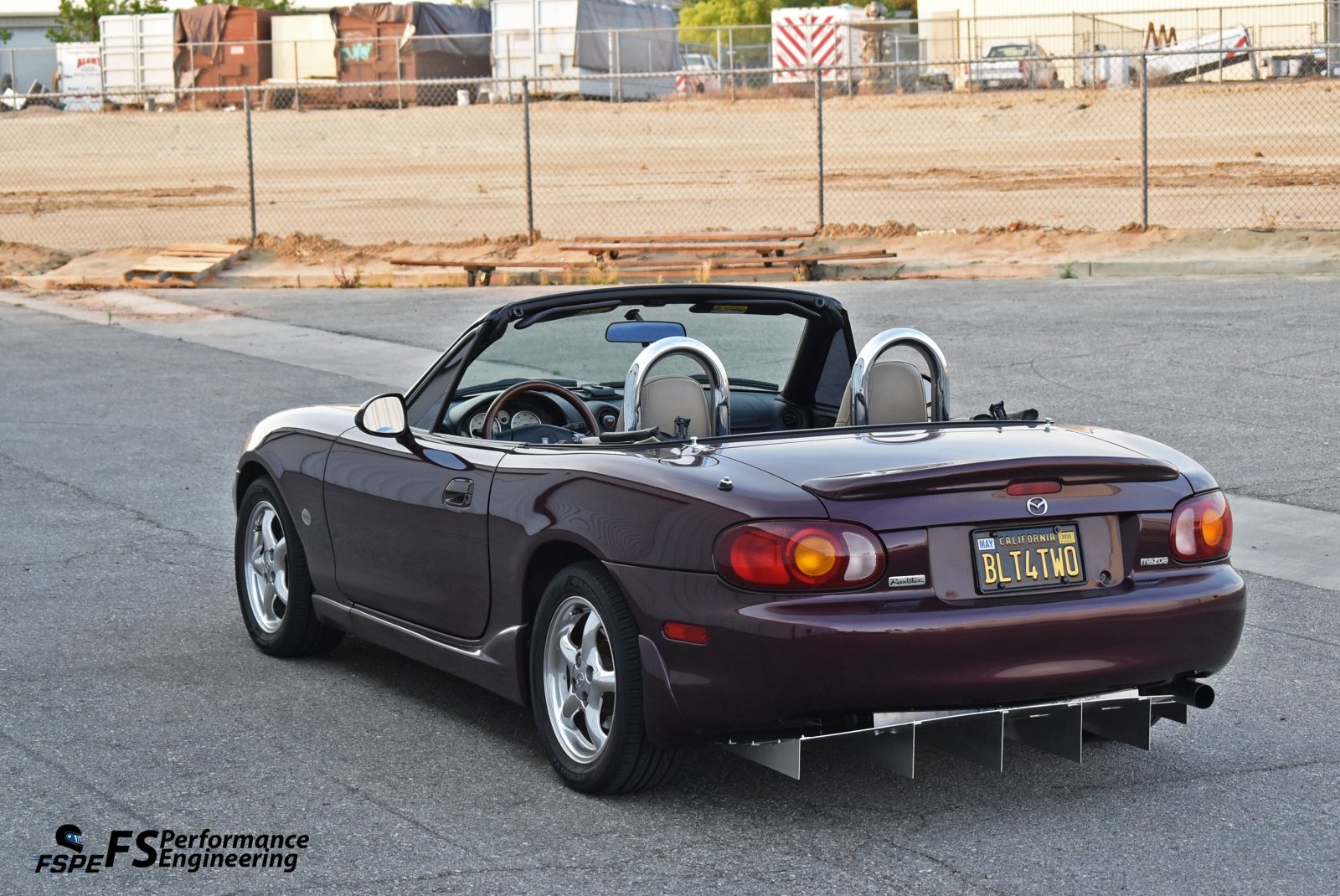 1999-2005 Mazda Miata Monstrosity Junior Rear Diffuser | FSPE