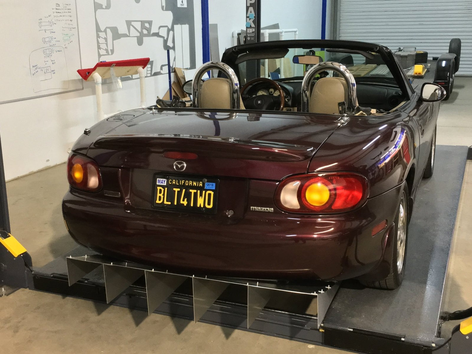 The Monstrosity Rear Diffuser for 1999-2005 Mazda Miata | FSPE