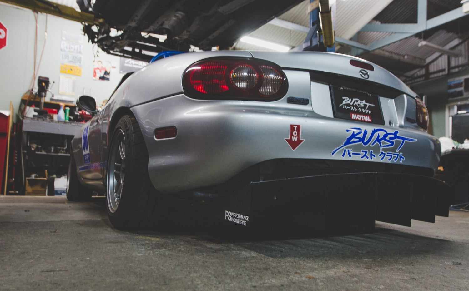 The Monstrosity Rear Diffuser for 1999-2005 Mazda Miata | FSPE